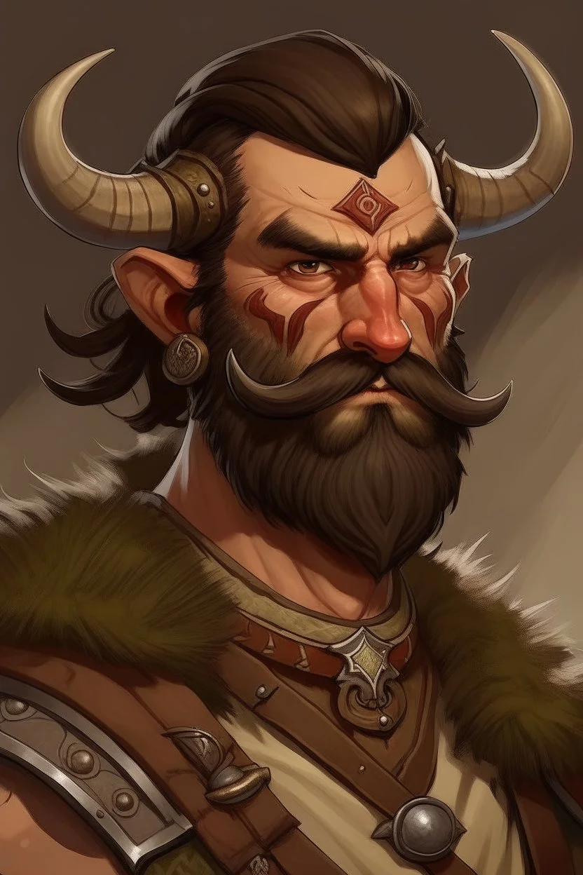 A kind human barbarian from Dungeons & Dragons wit... | Gallery