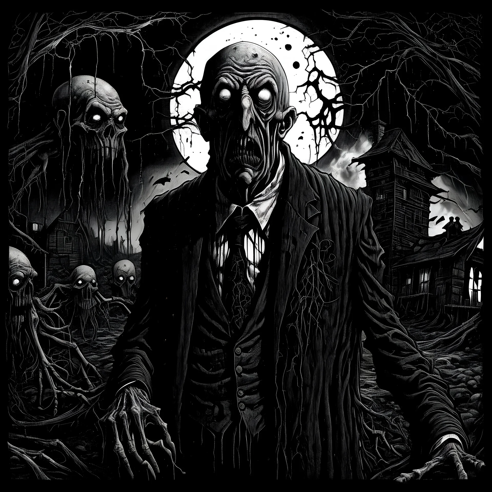 "homage to the nightmares, by Warren E..." | Gallery | Stablecog