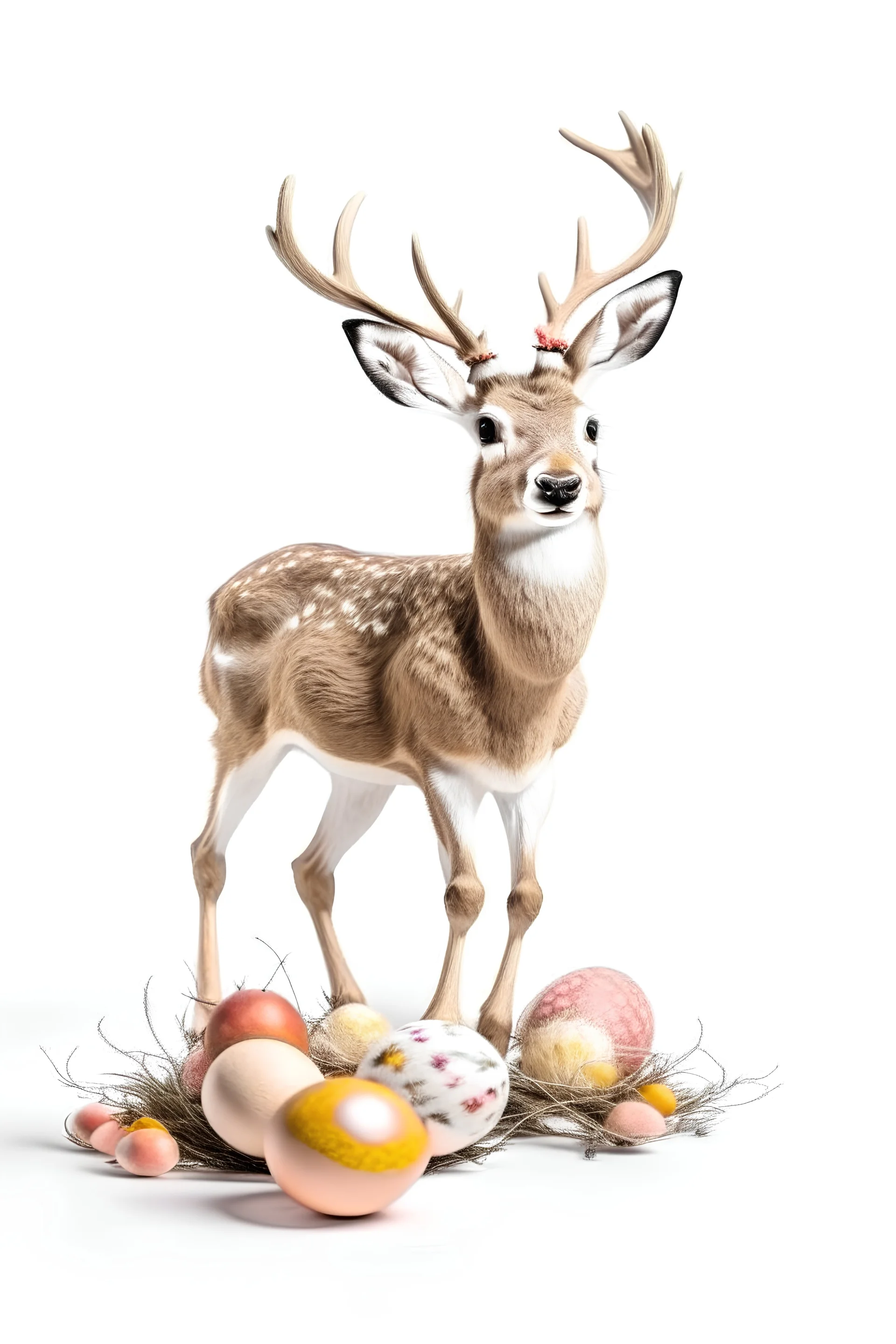 "a male deer with an a lot of easter d..." | Gallery | Stablecog