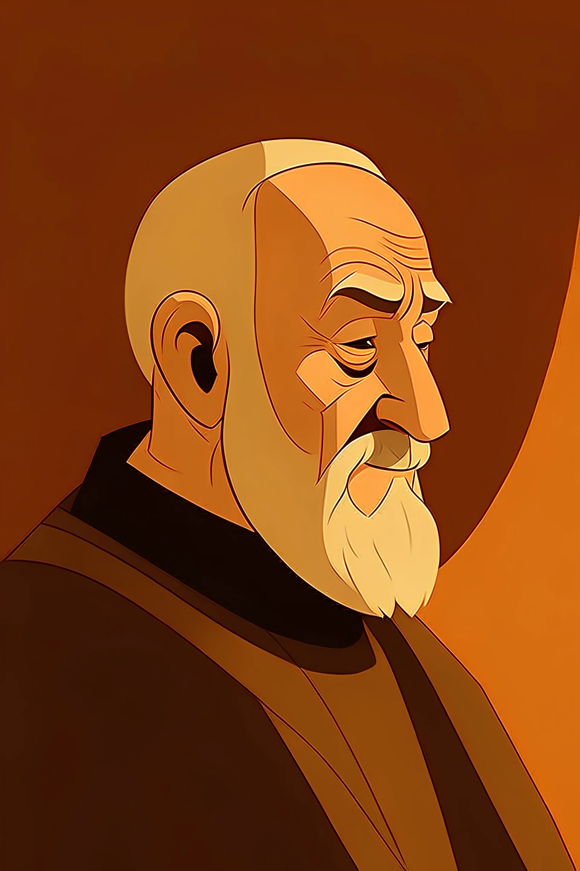 "simple ilustration pater pio" | Gallery | Stablecog