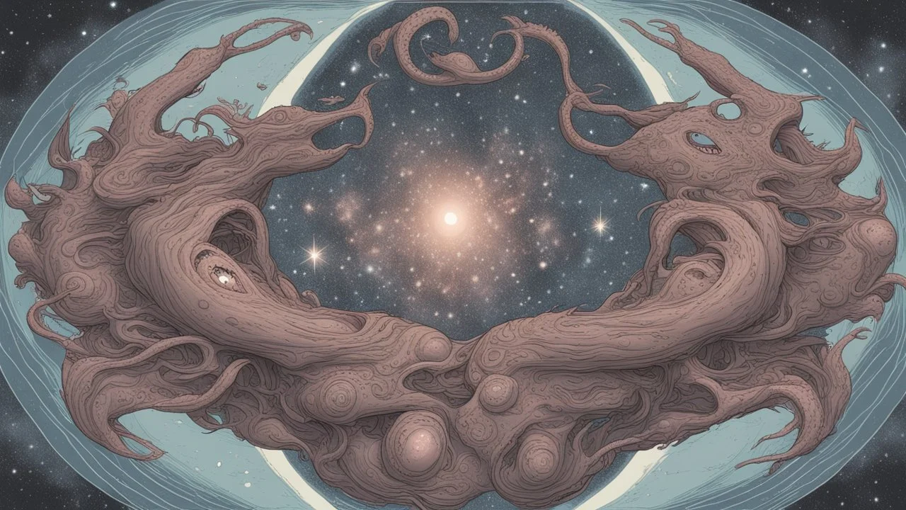 "giant planet sized celestial creature co..." | @Mica on Stablecog