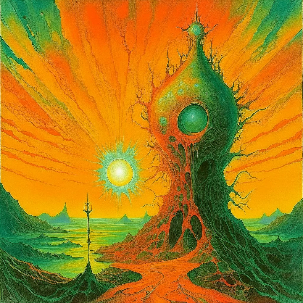 Unringing the bell paradox, neo surrealism, by Ger... | Gallery