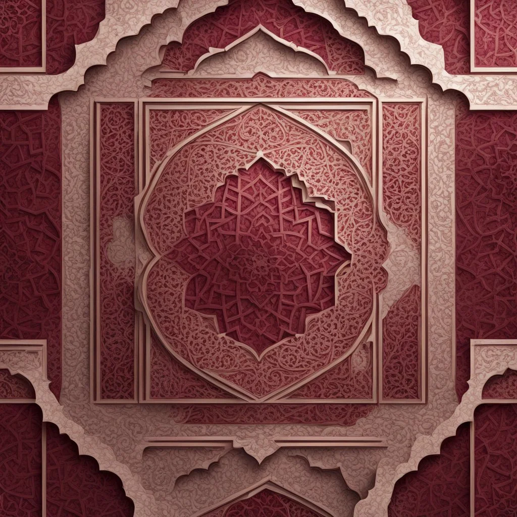 Hyper Realistic Islamic Architecture Pattern with ... | Gallery