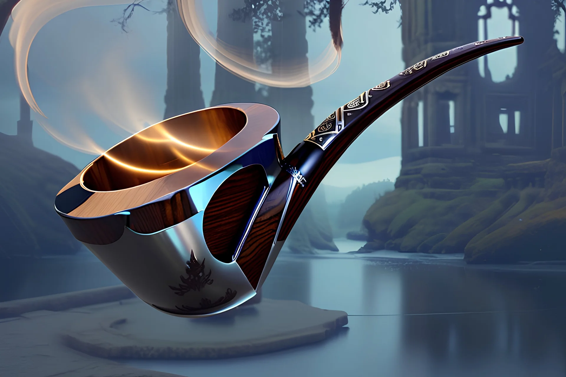 "Beautiful polished Tobacco pipe made ..." | Gallery | Stablecog