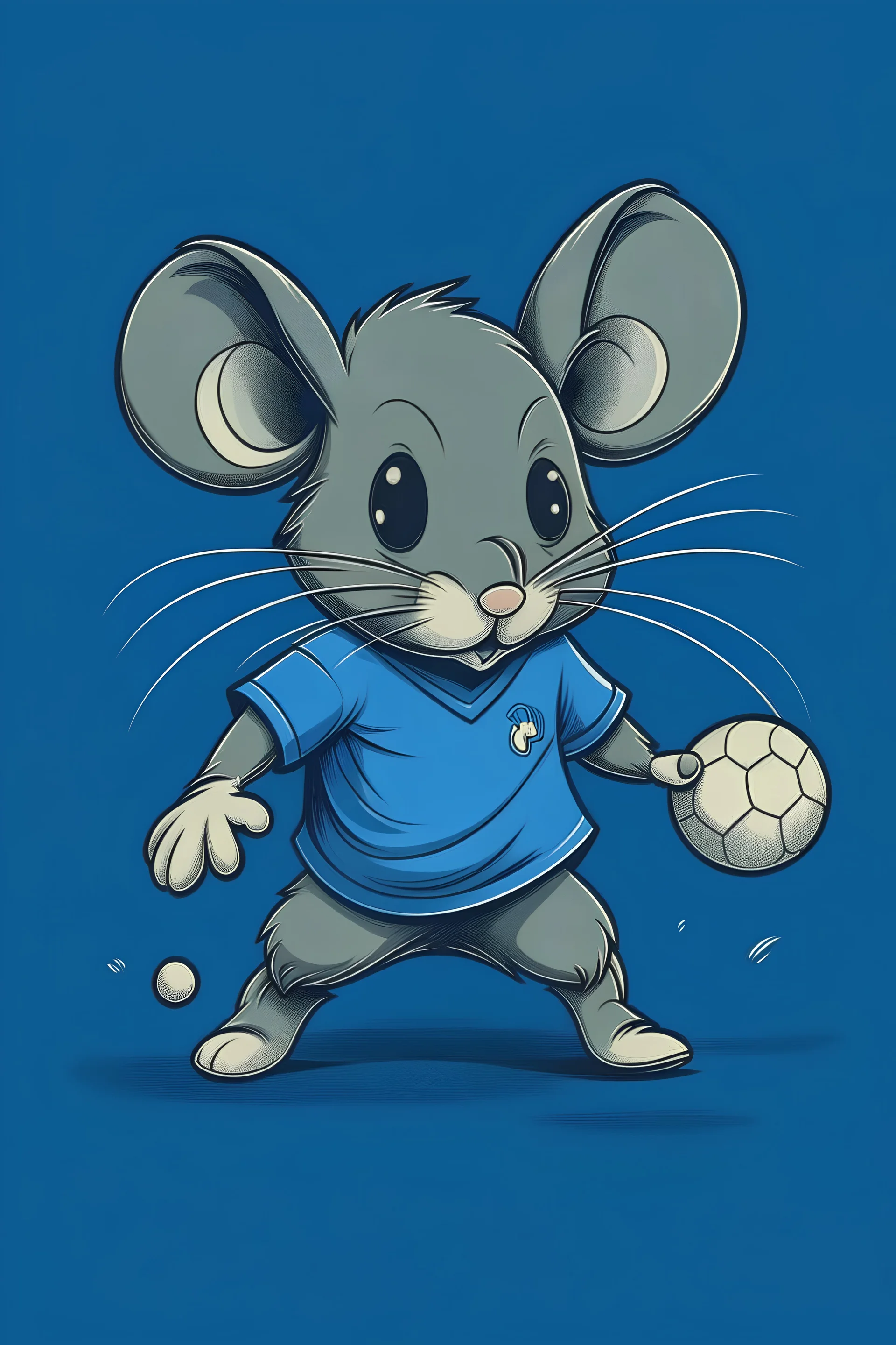"mouse in blue shirt and black shorts ..." | Gallery | Stablecog