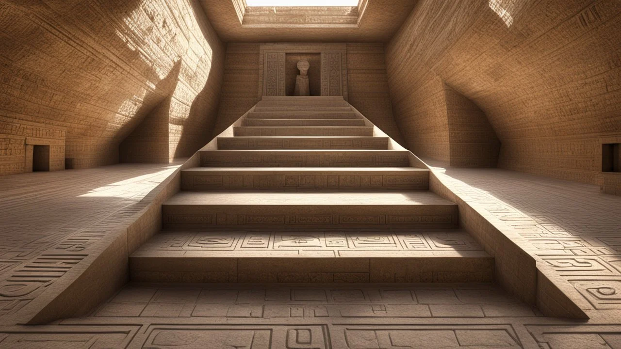 Inside an Egyptian pyramid, eevee, 3d, render, 3 p... | Gallery