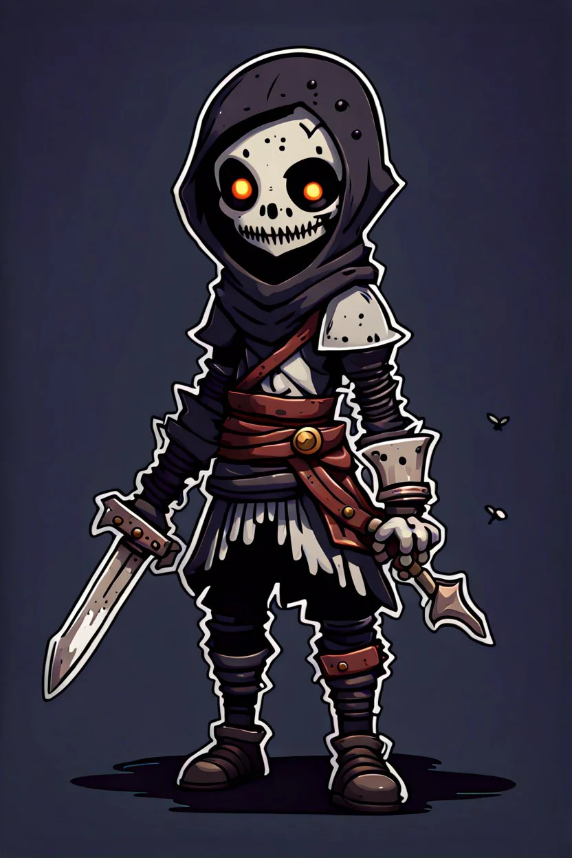 "cute undead main character for 2d rogue ..." | @babih on Stablecog