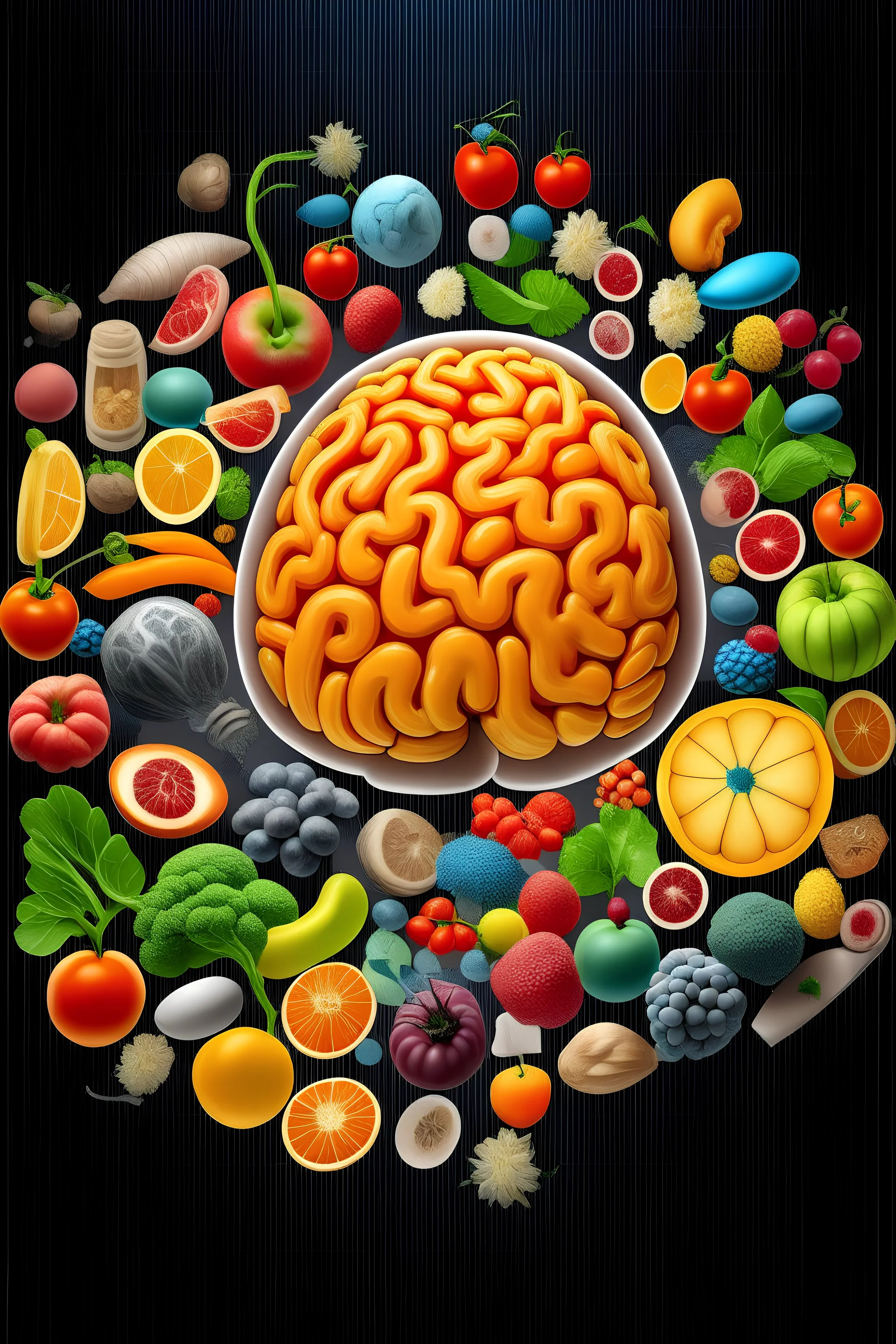 "An illustrative image depicting a brain ..." | Gallery | Stablecog