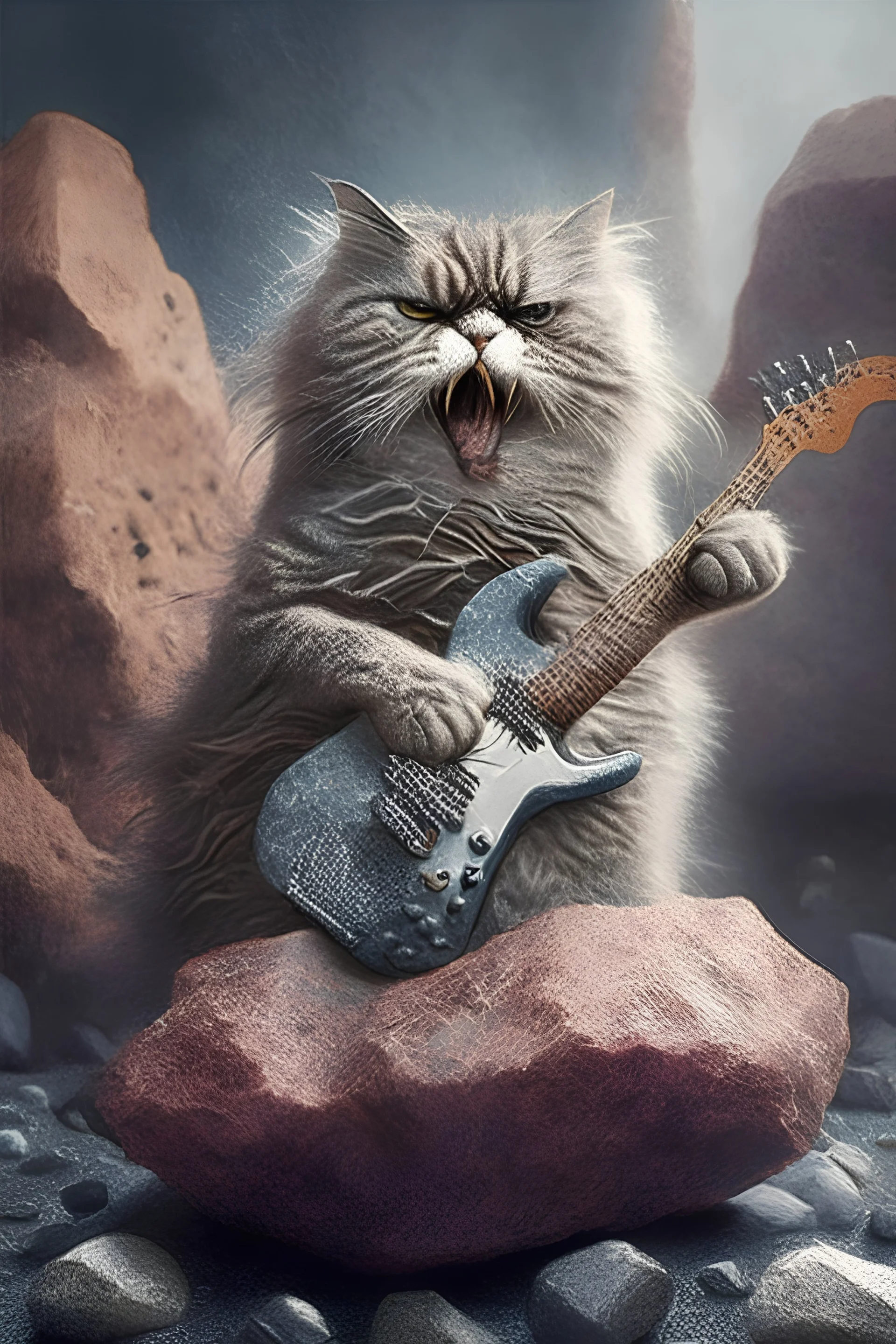 "rock cat" | Gallery | Stablecog