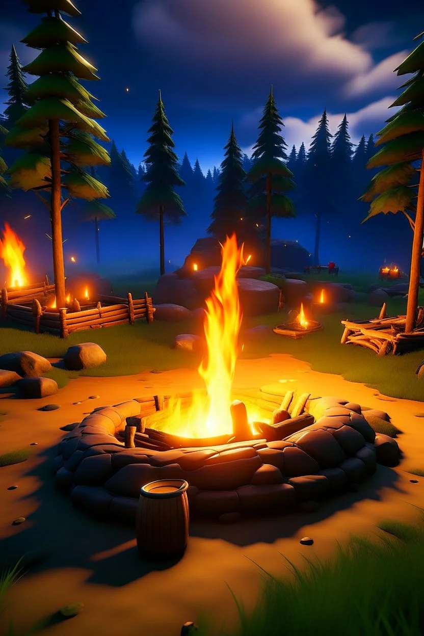 Fortnite campfire | Gallery
