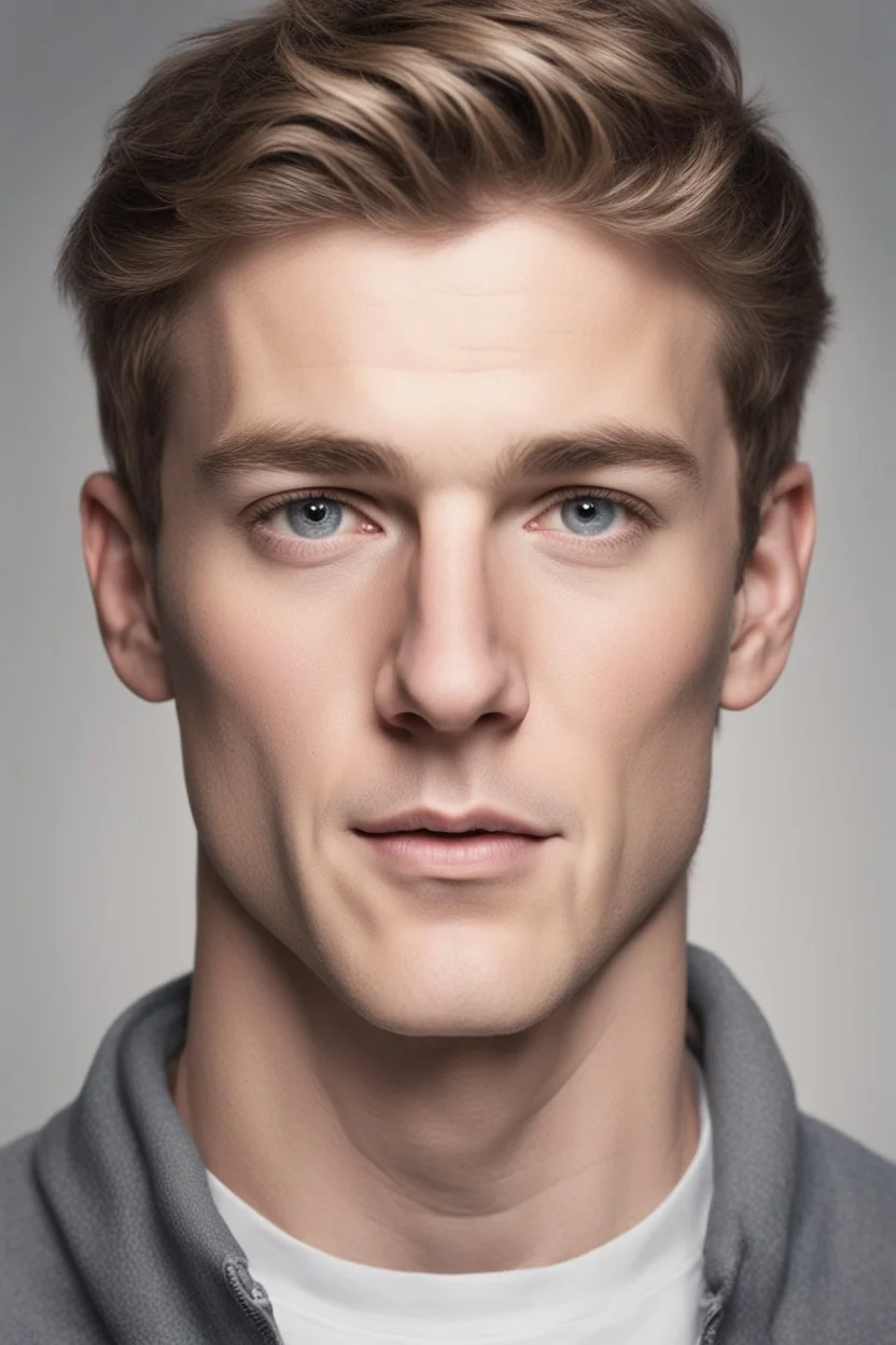 Create a portrait image of an attractive white mal... | Gallery