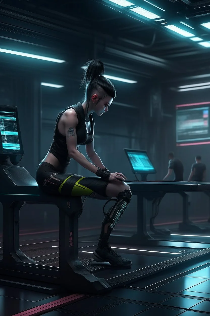 "cyberpunk workout" | @streetflowfitness on Stablecog