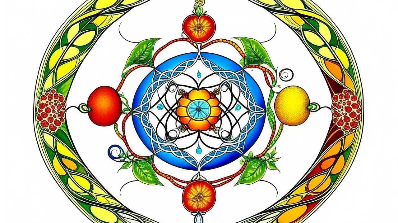 "simbolo del fruto de la vida" | @DrMax on Stablecog