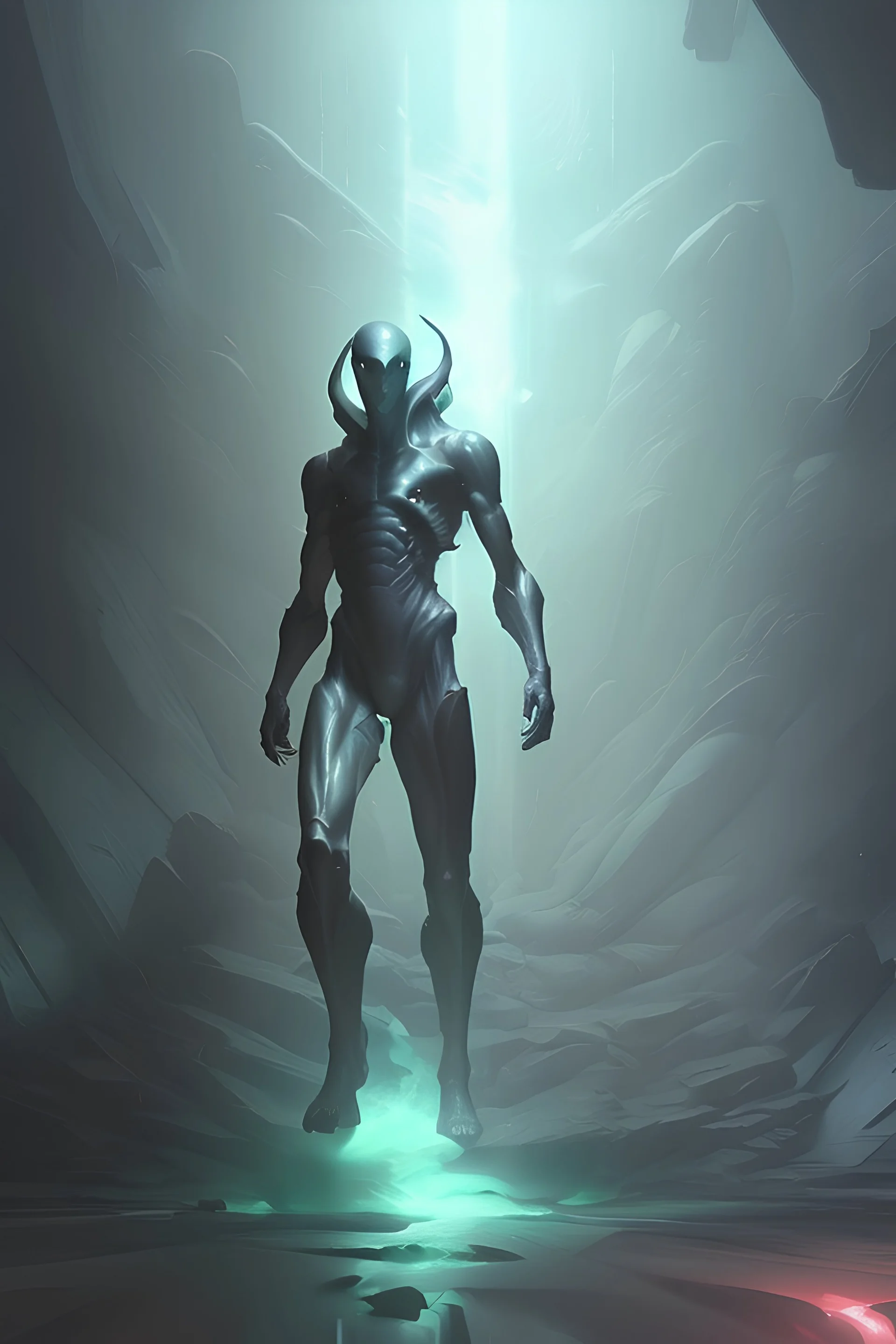 "Phantom alien,highly detailed, digita..." | Gallery | Stablecog