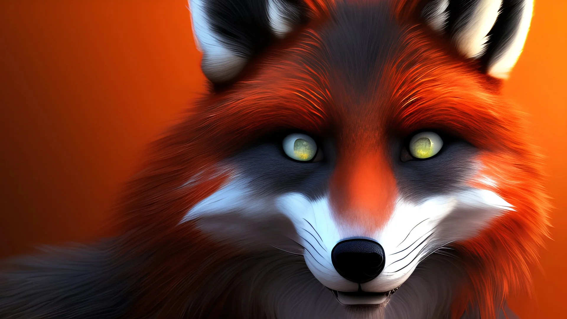 "black orange furry fox anthro man" | Gallery | Stablecog