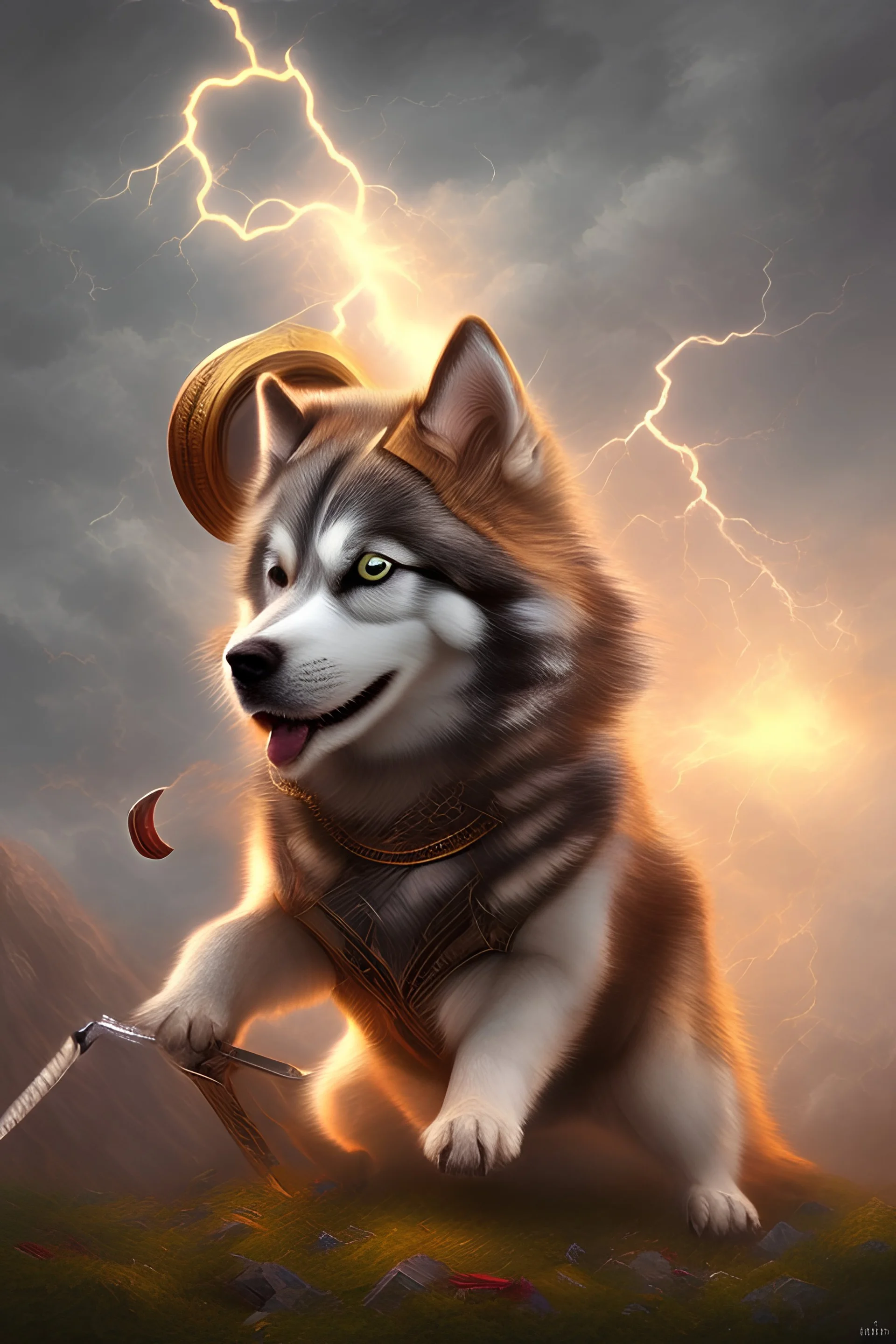 "Masterpiece, amazing, dog, warrior, m..." | Gallery | Stablecog