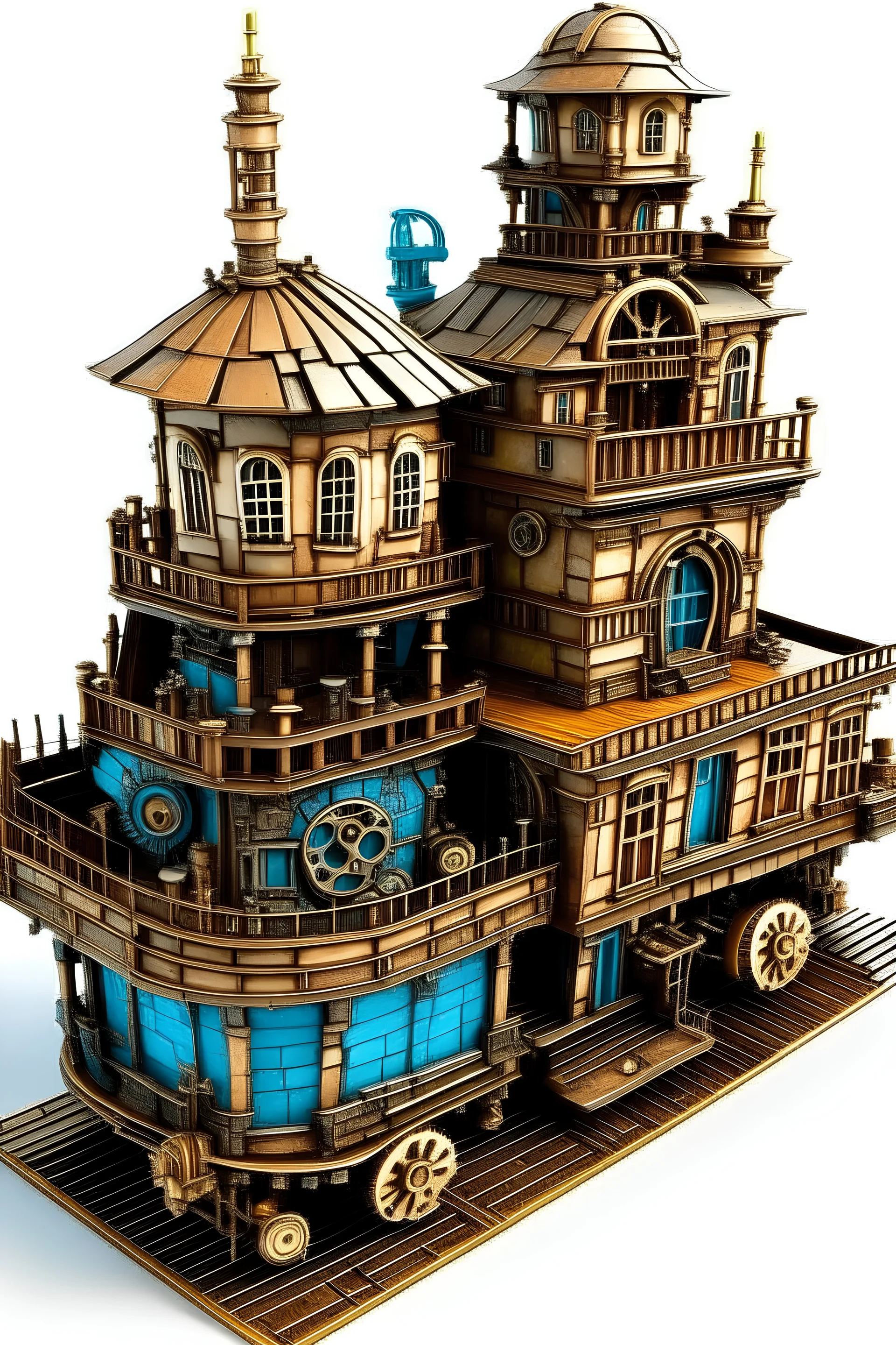 "steampunk house with greece" | Gallery | Stablecog