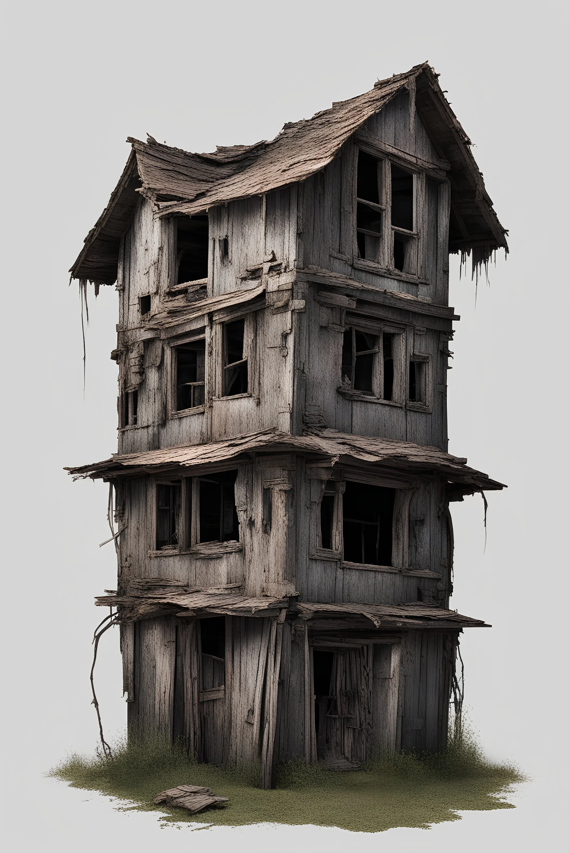 "old rickety building no background" | Gallery | Stablecog