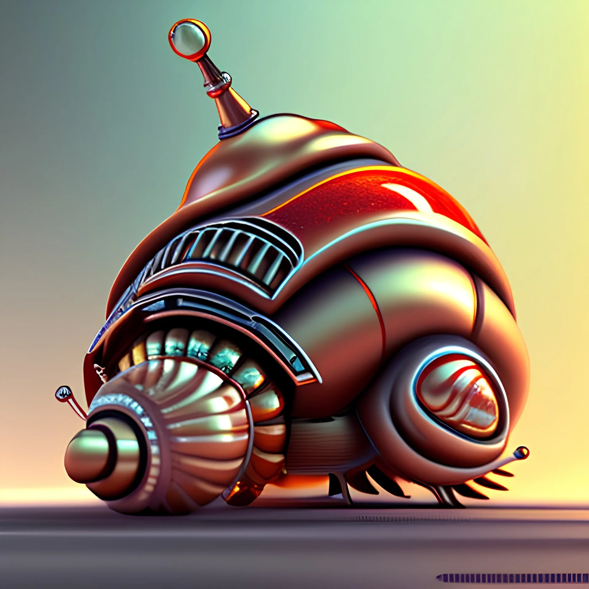"Mechanical war snails digital illustr..." | Gallery | Stablecog