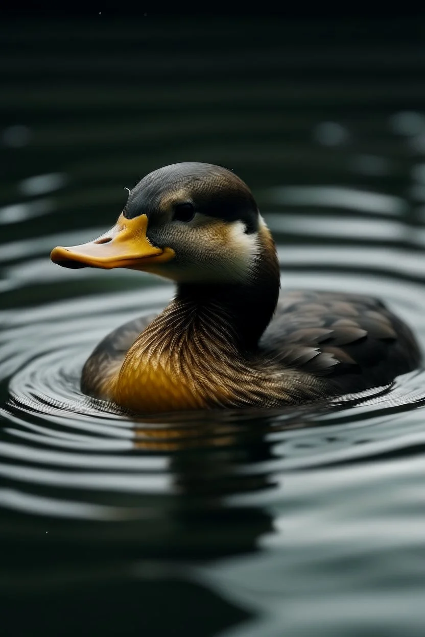 A duck who is drowning | Gallery