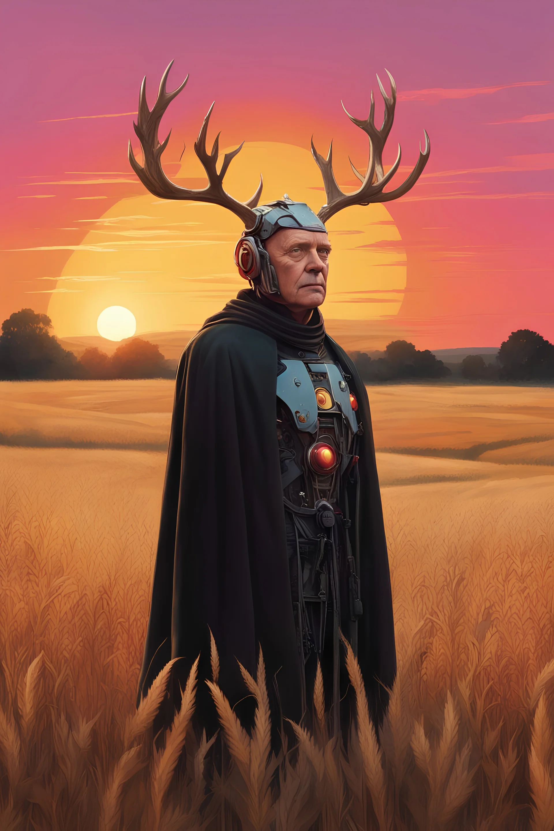 "Anthony Hopkins with robot body, and ..." | Gallery | Stablecog
