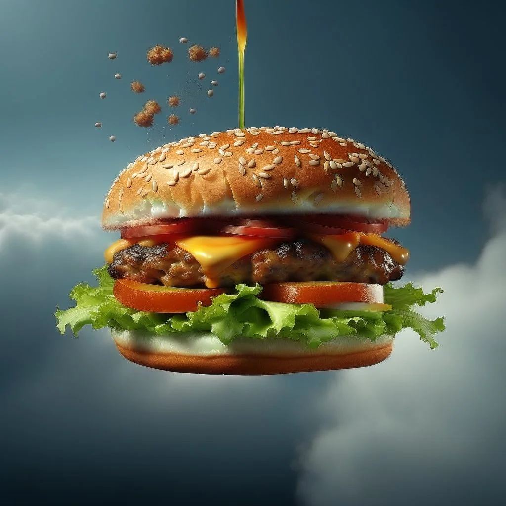 Flying burger | Gallery