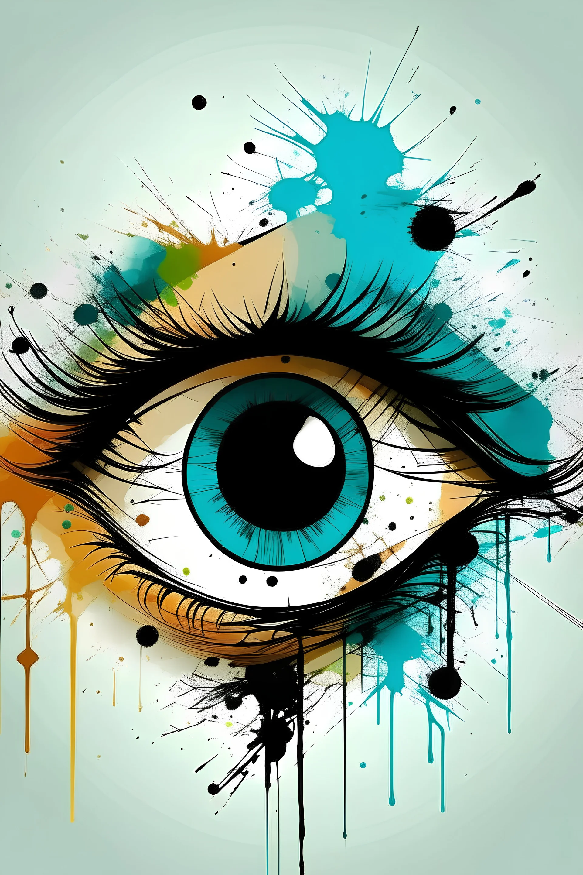 "Simple Eyes abstract" | Gallery | Stablecog