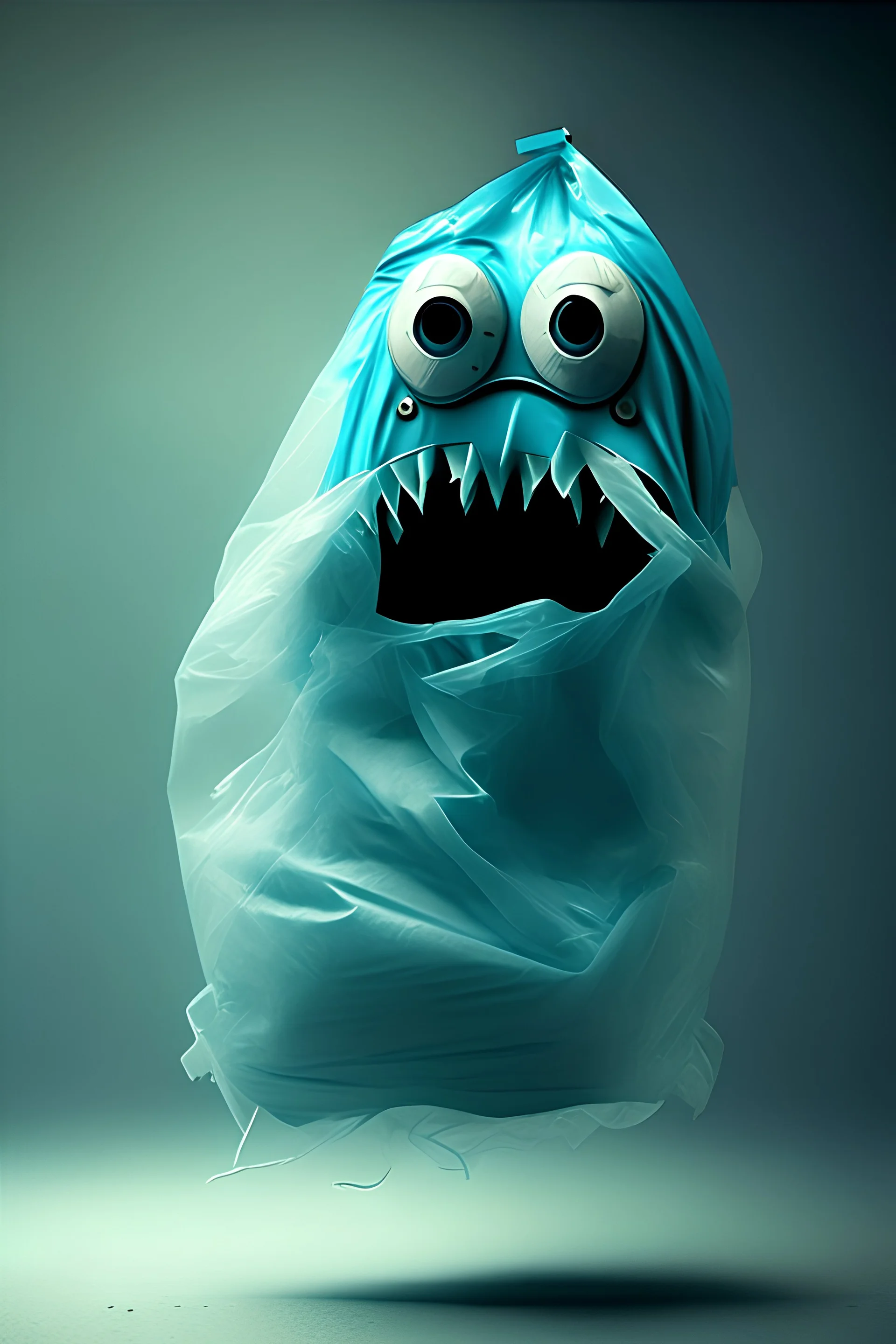 "plastic bag monster" | Gallery | Stablecog