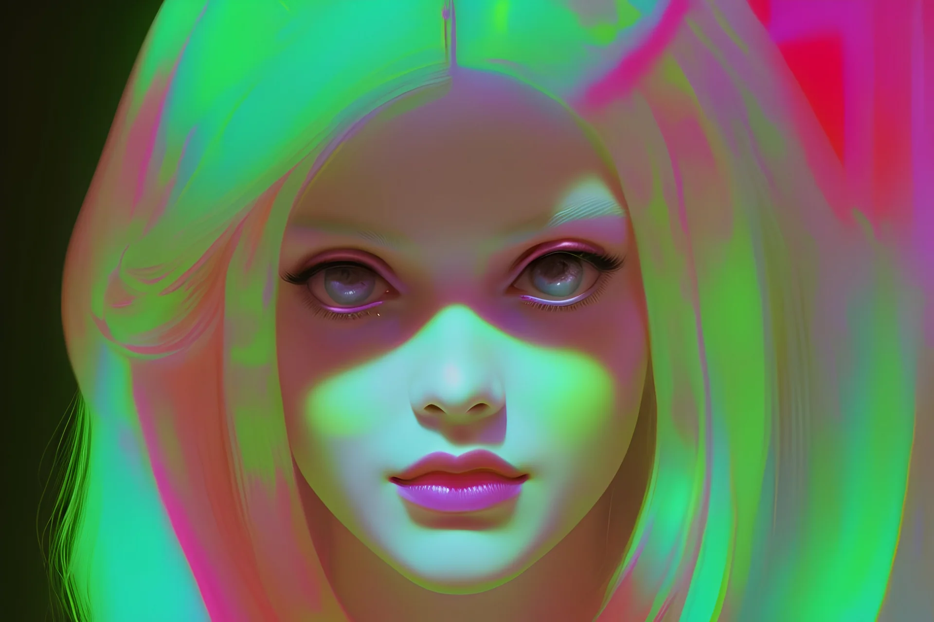 "Vaporwave psychedelic technicolor pho..." | Gallery | Stablecog
