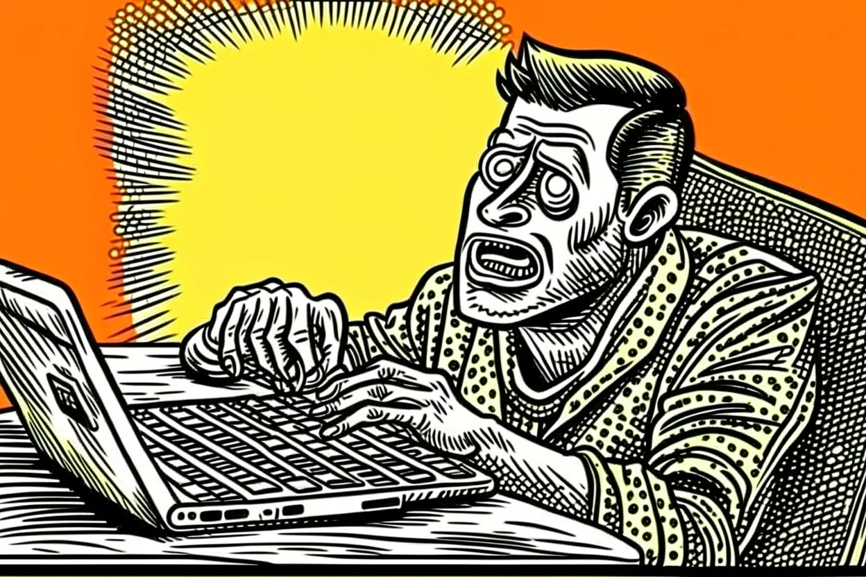 "A sick man lies in bed, his face consume..." | @Vladi on Stablecog