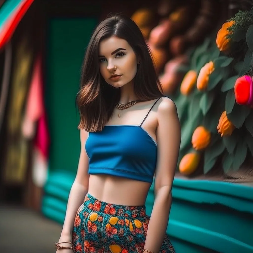 Pretty Girl Young Adult Brunette Conventionally Bronzepilgrim
