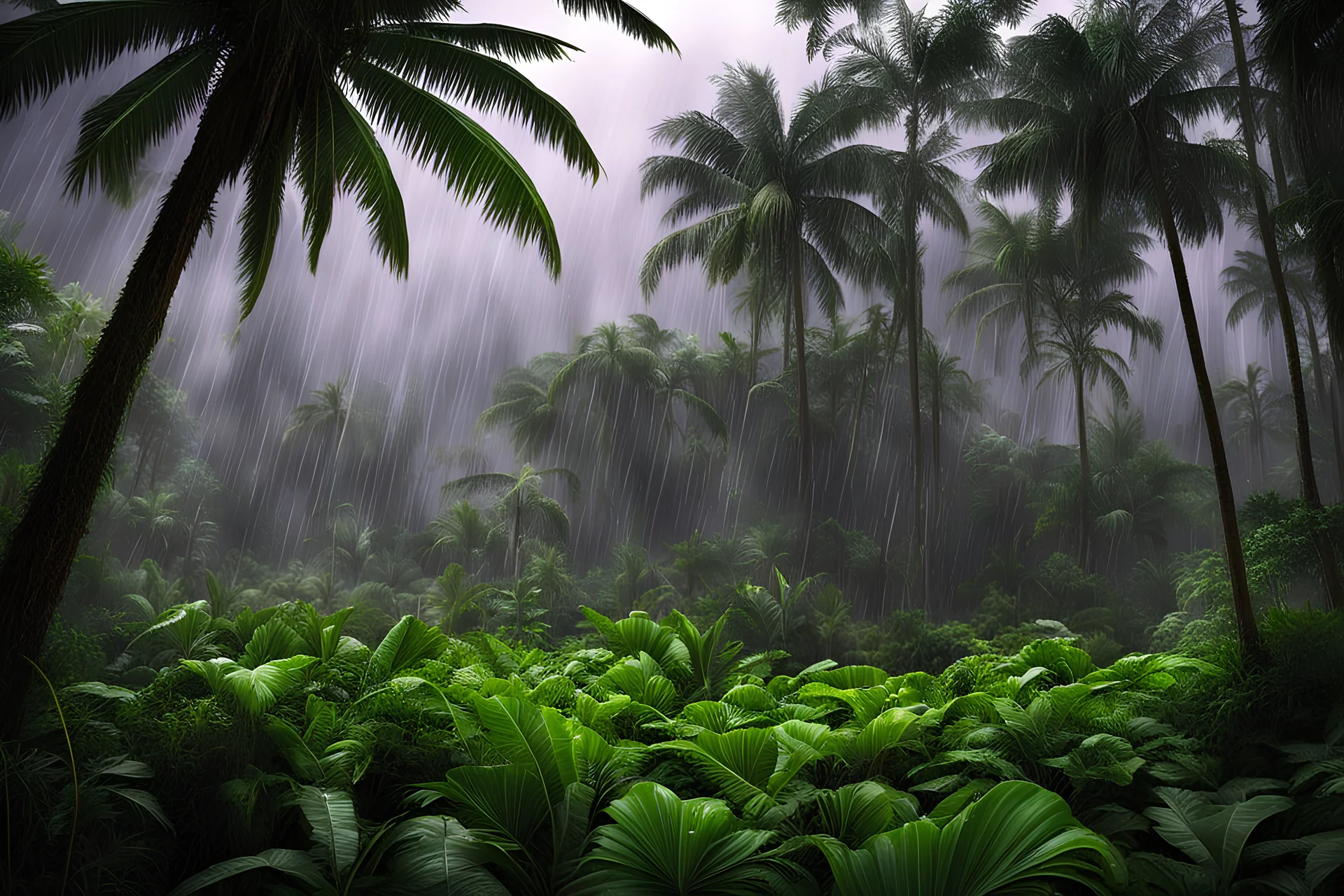 "clearing in the tropical forest at du..." | Gallery | Stablecog