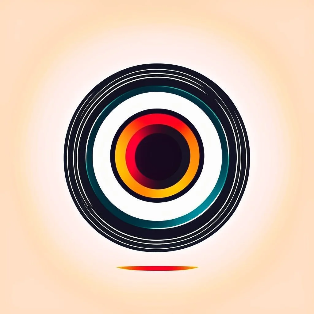"camera lens vector art minimal, adobe il..." | @utopia on Stablecog
