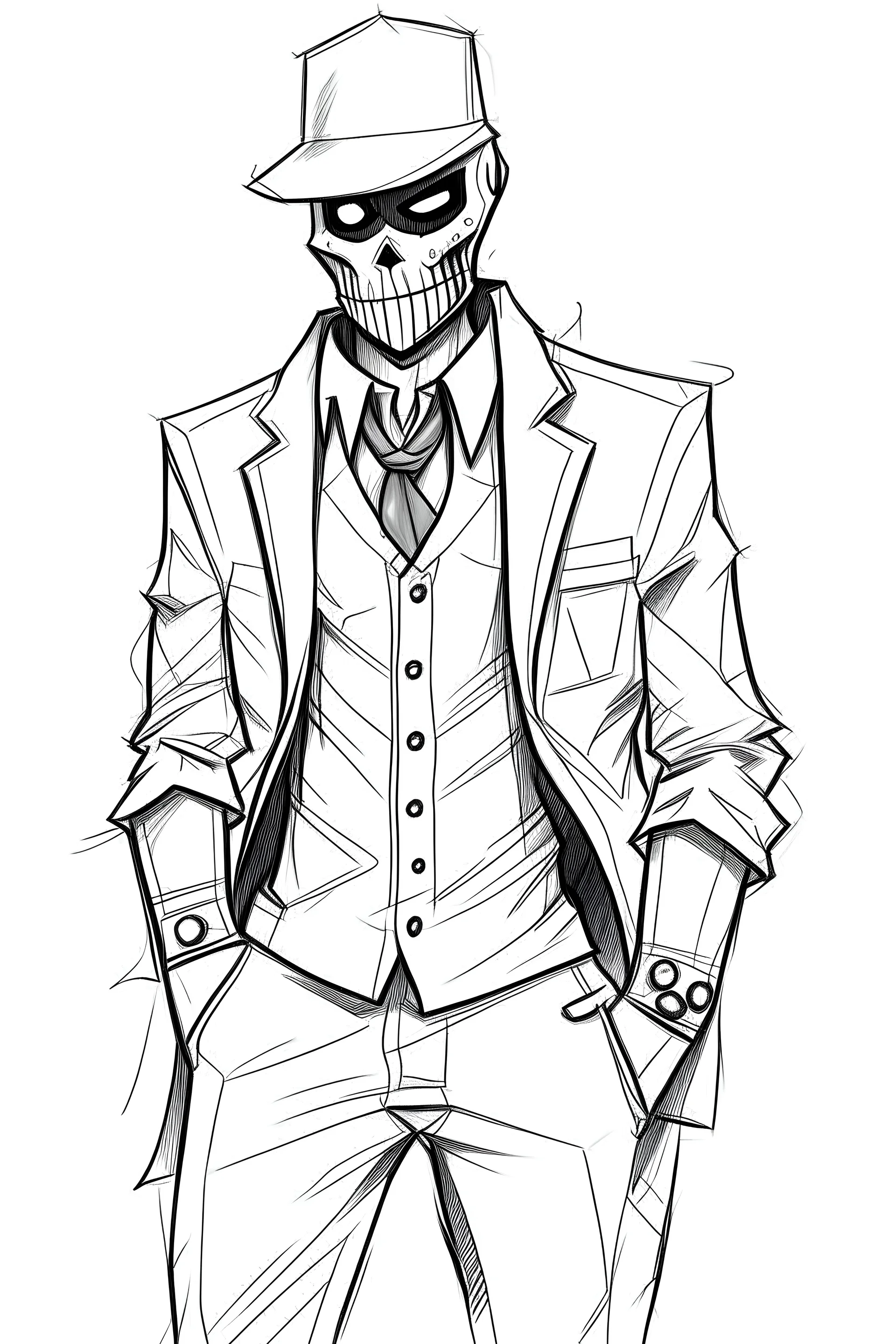 "draw a man dressed as opiumcore." | Gallery | Stablecog