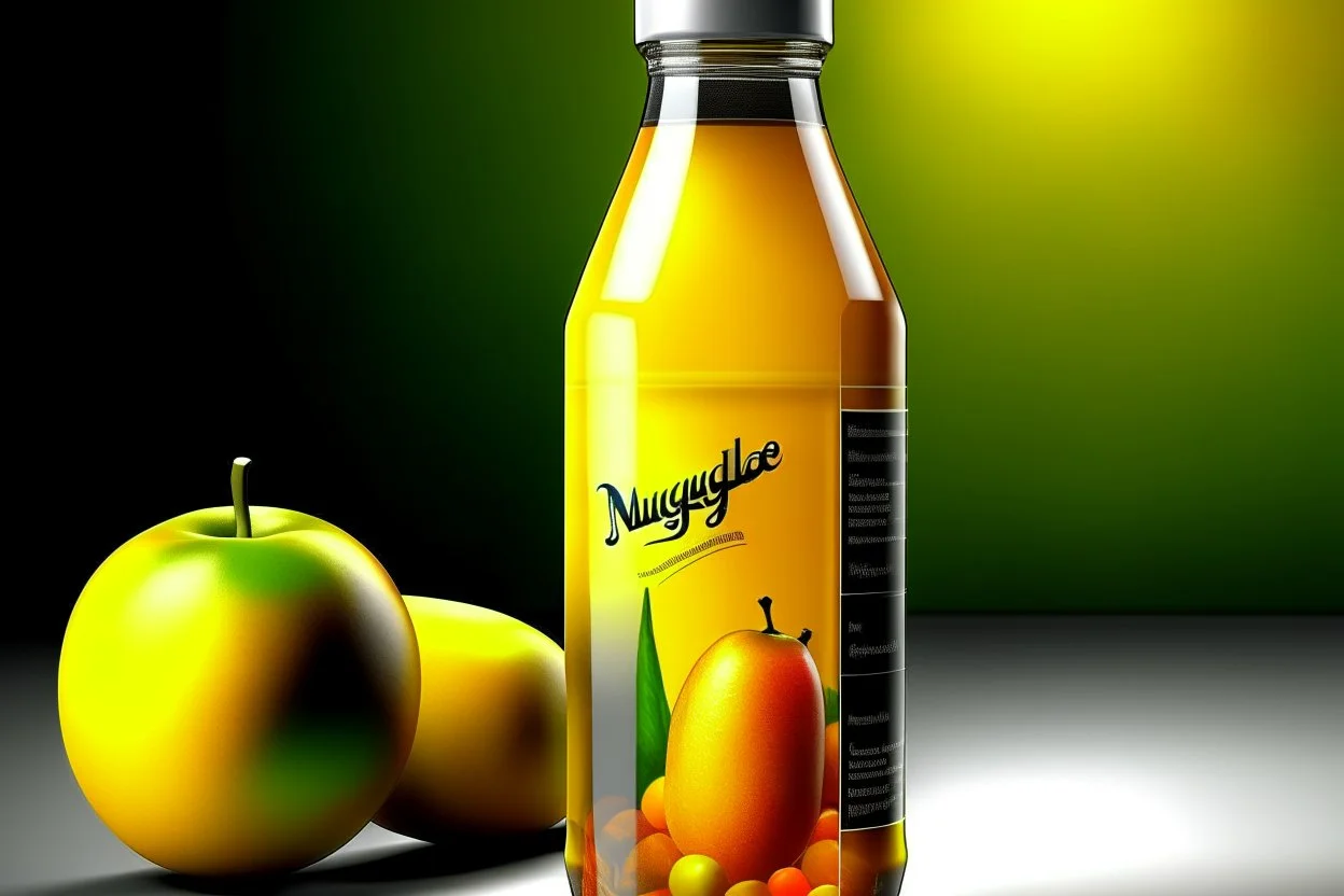 Gambar: Botol kemasan "my juice" dengan label yang... | @Thoyyibah