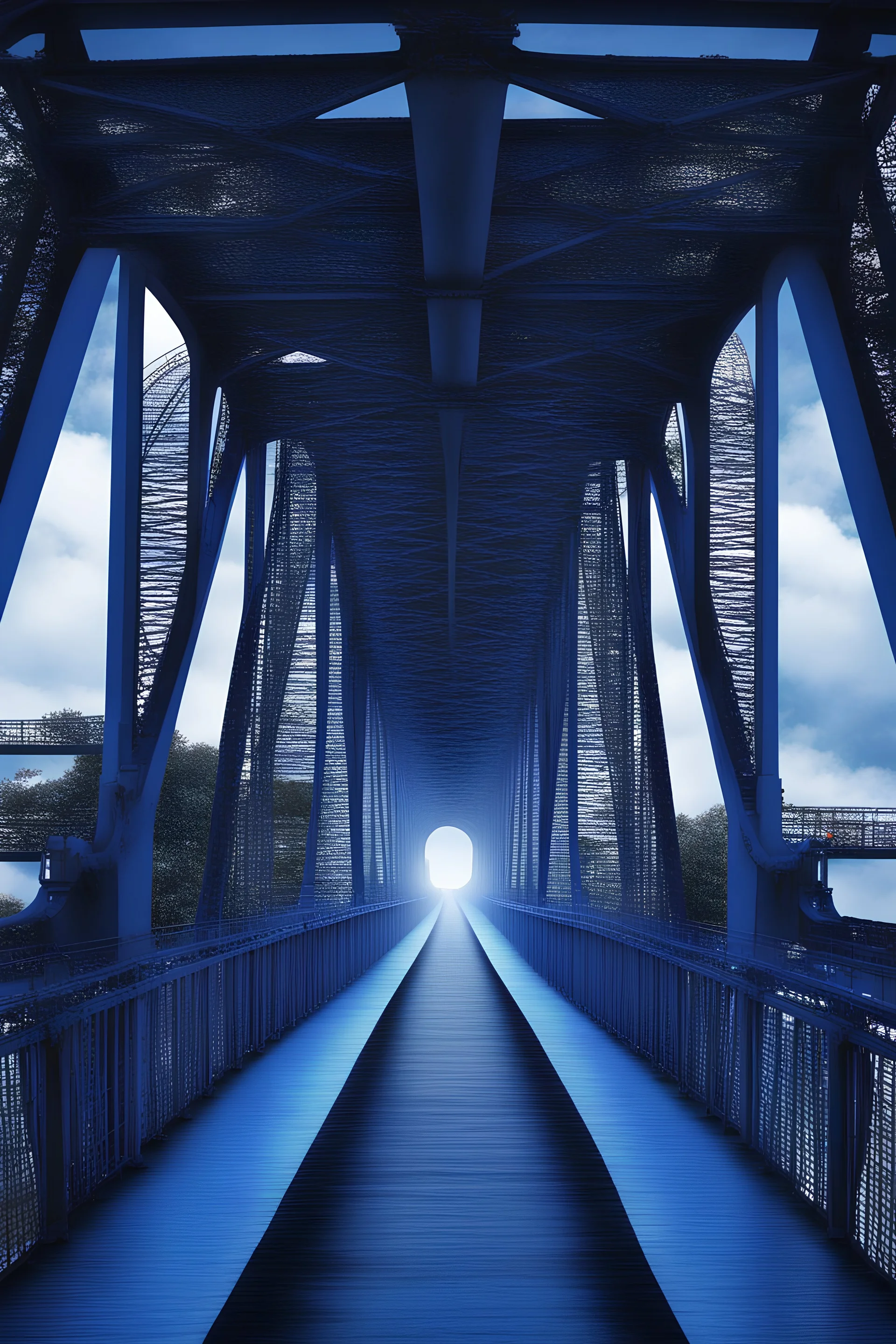 "blue, bridge, heaven, one bridge, to ..." | Gallery | Stablecog