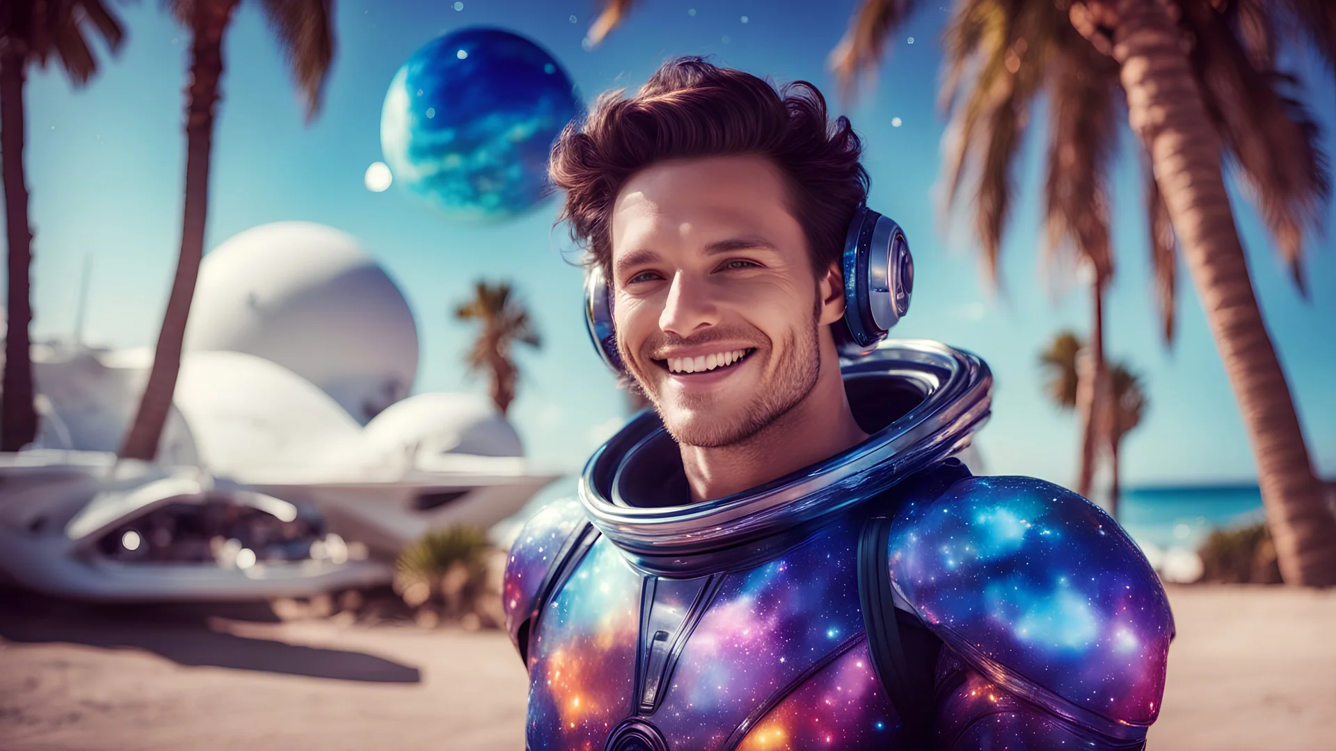 "beautiful gorgeous man in cosmic suit..." | Gallery | Stablecog