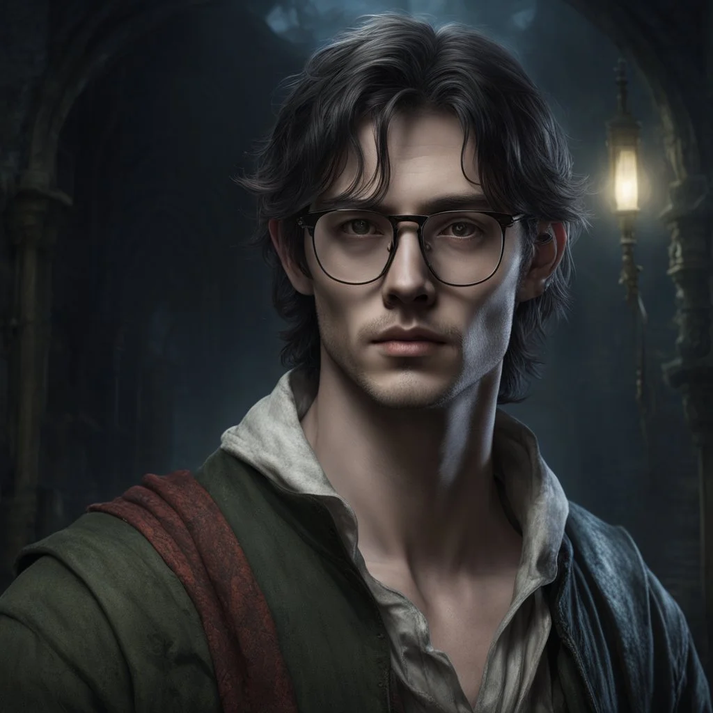 Fantasy dnd scholar 30 year old male ghost hunters... | Gallery