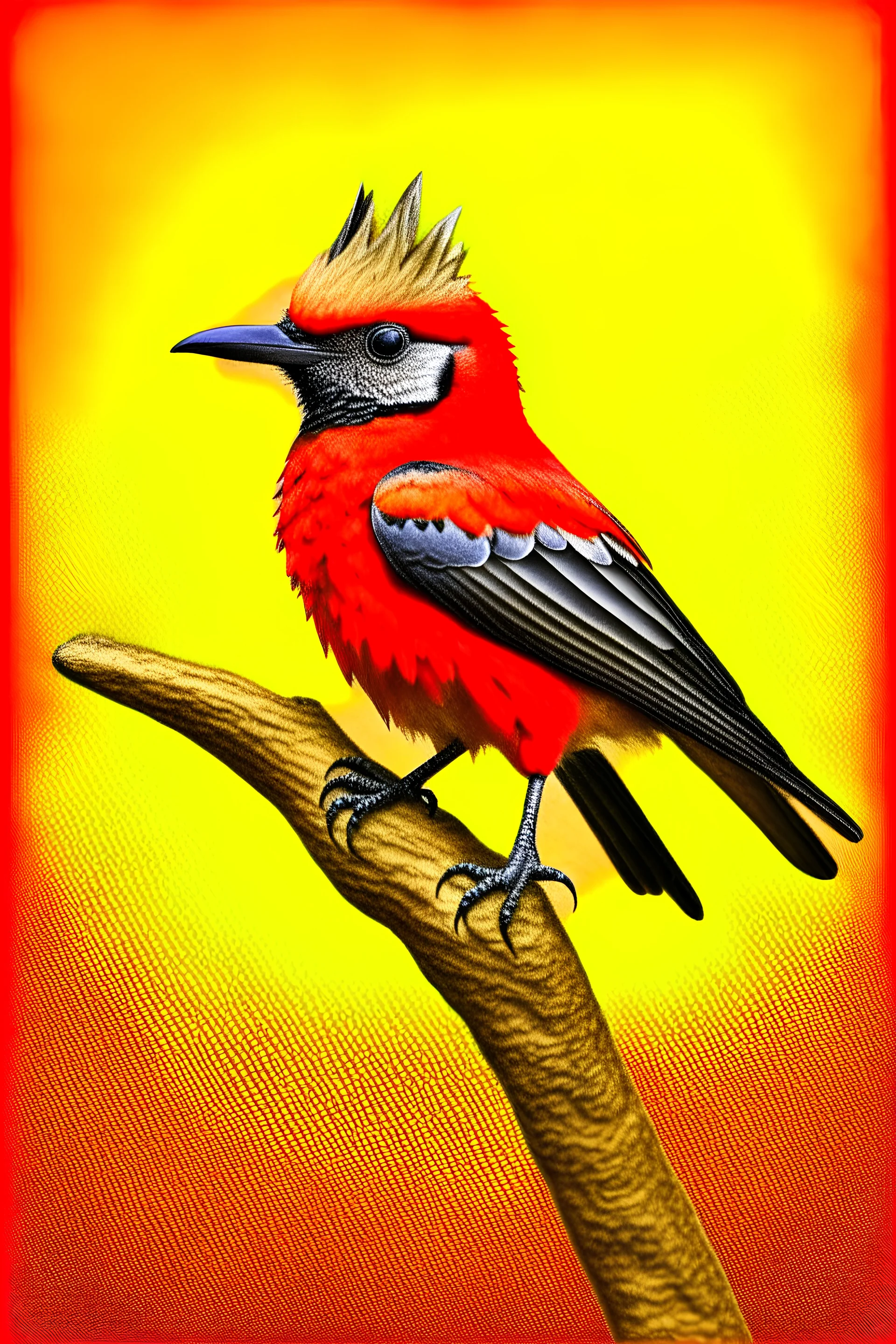 "Vermilion Flycatcher bird full body, ..." | Gallery | Stablecog