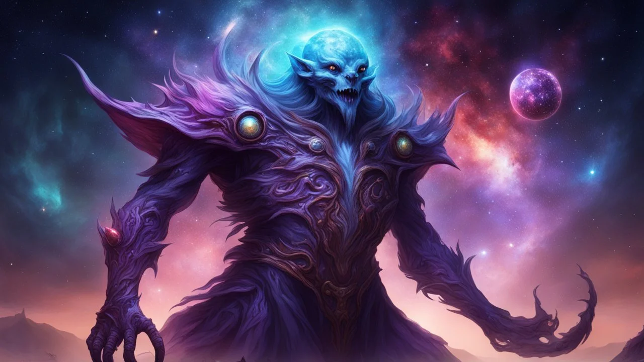 Beautiful yet terrifying mage creature ready to ea... | Gallery