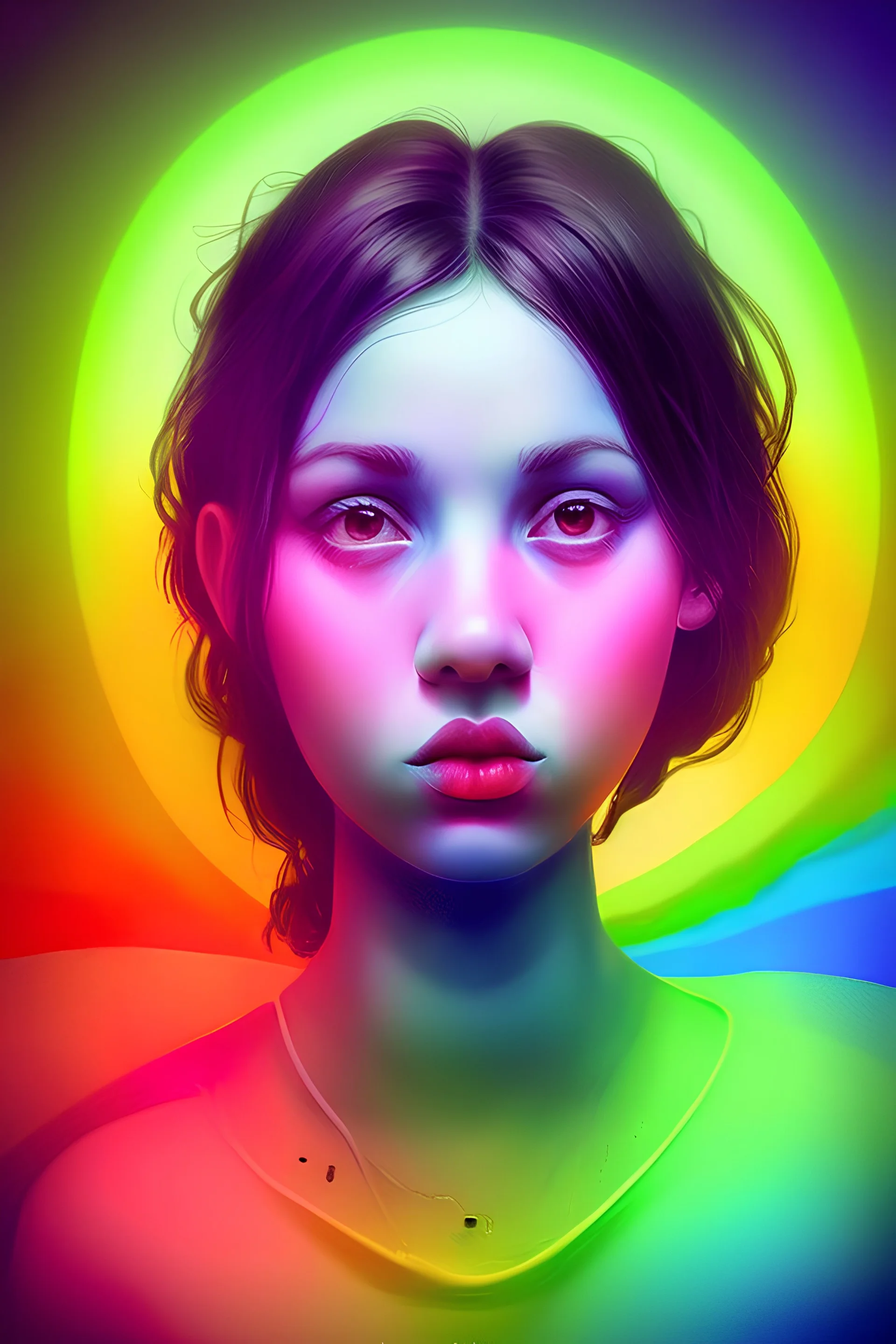 "GIRL ON RAINBOW WITH DRUGS" | Gallery | Stablecog