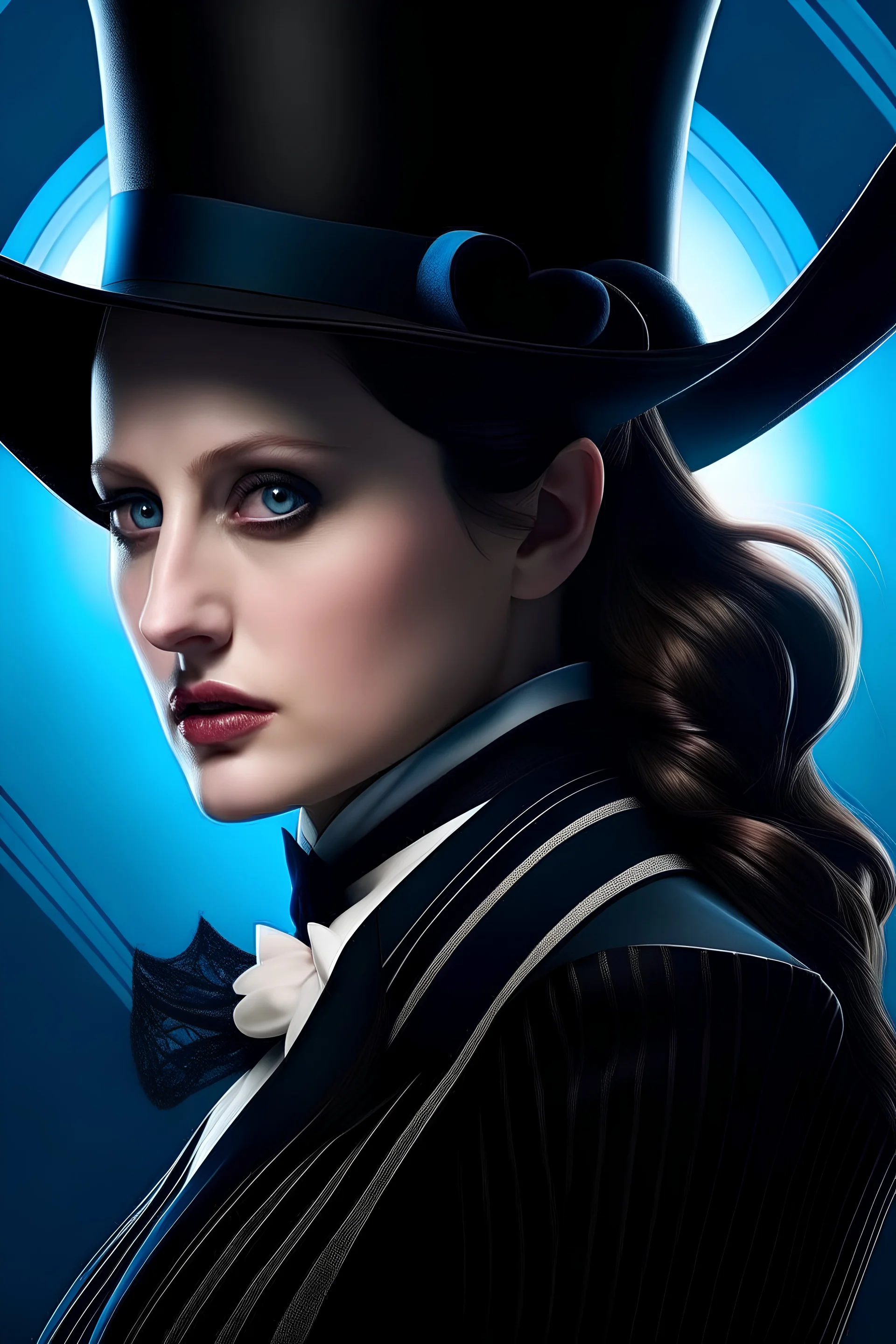 "portrait of dark-haired Lili Reinhart..." | Gallery | Stablecog