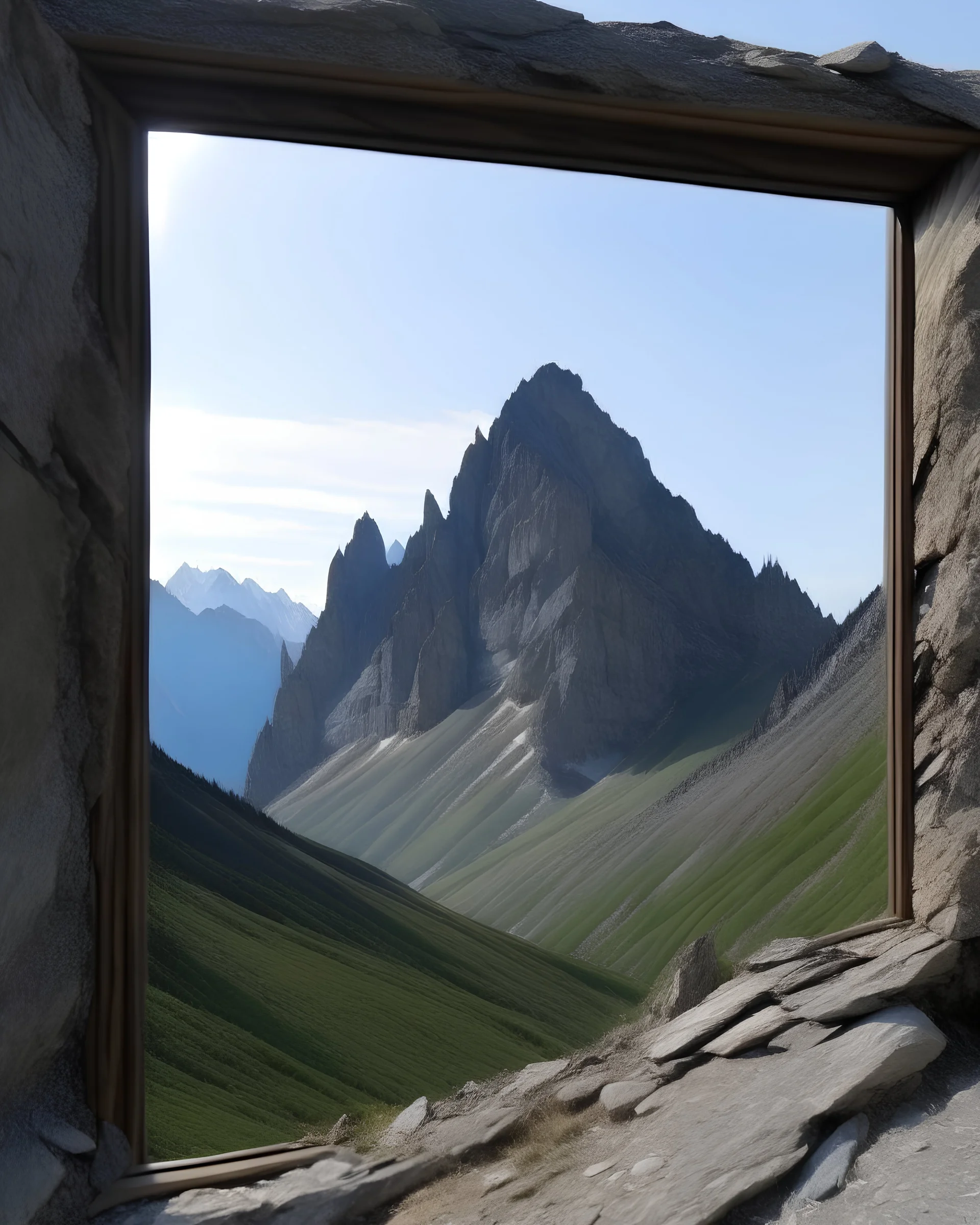 "thin frame out of sharp mountain" | Gallery | Stablecog