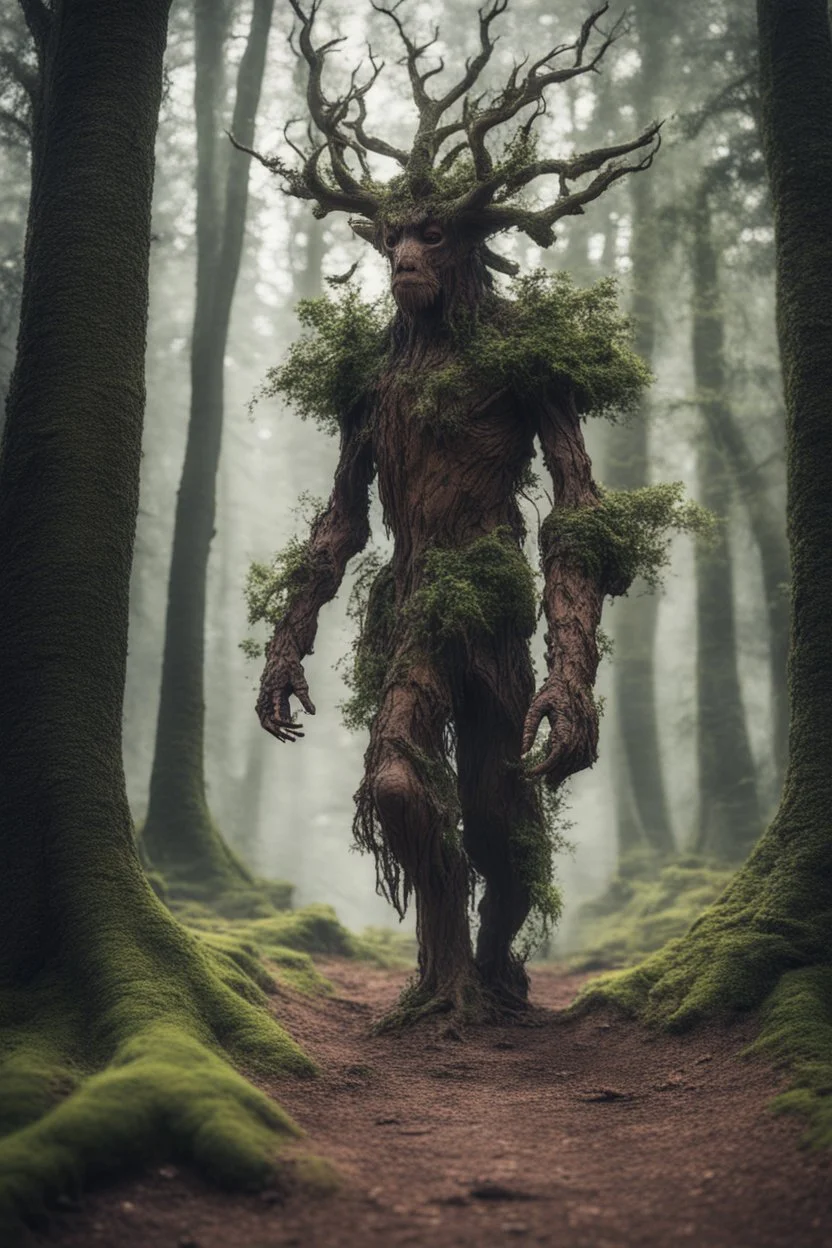 Treant walking in the forest, photography, dnd, | Gallery
