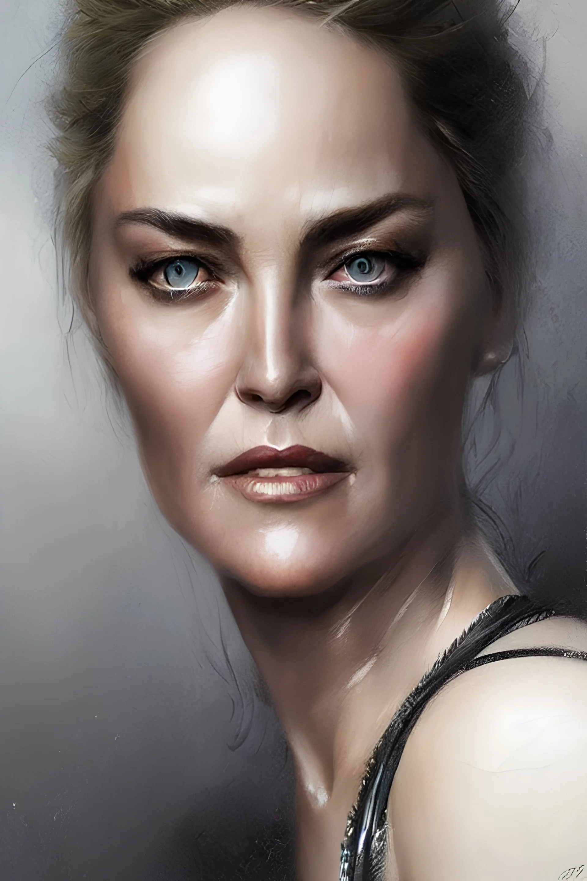 "portrait of sharon stone, victorian, ..." | Gallery | Stablecog