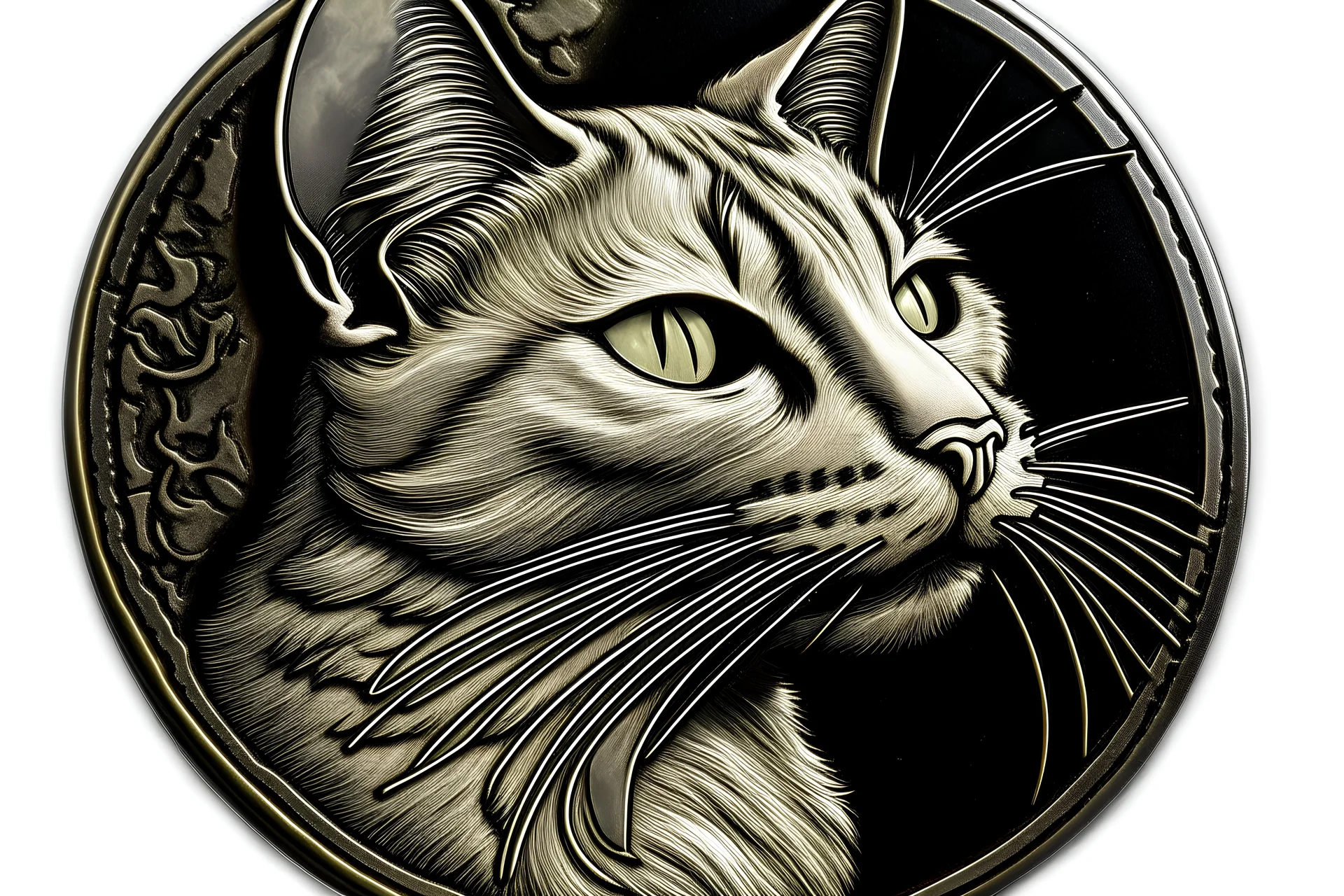 "color photo of a coin with an image o..." | Gallery | Stablecog