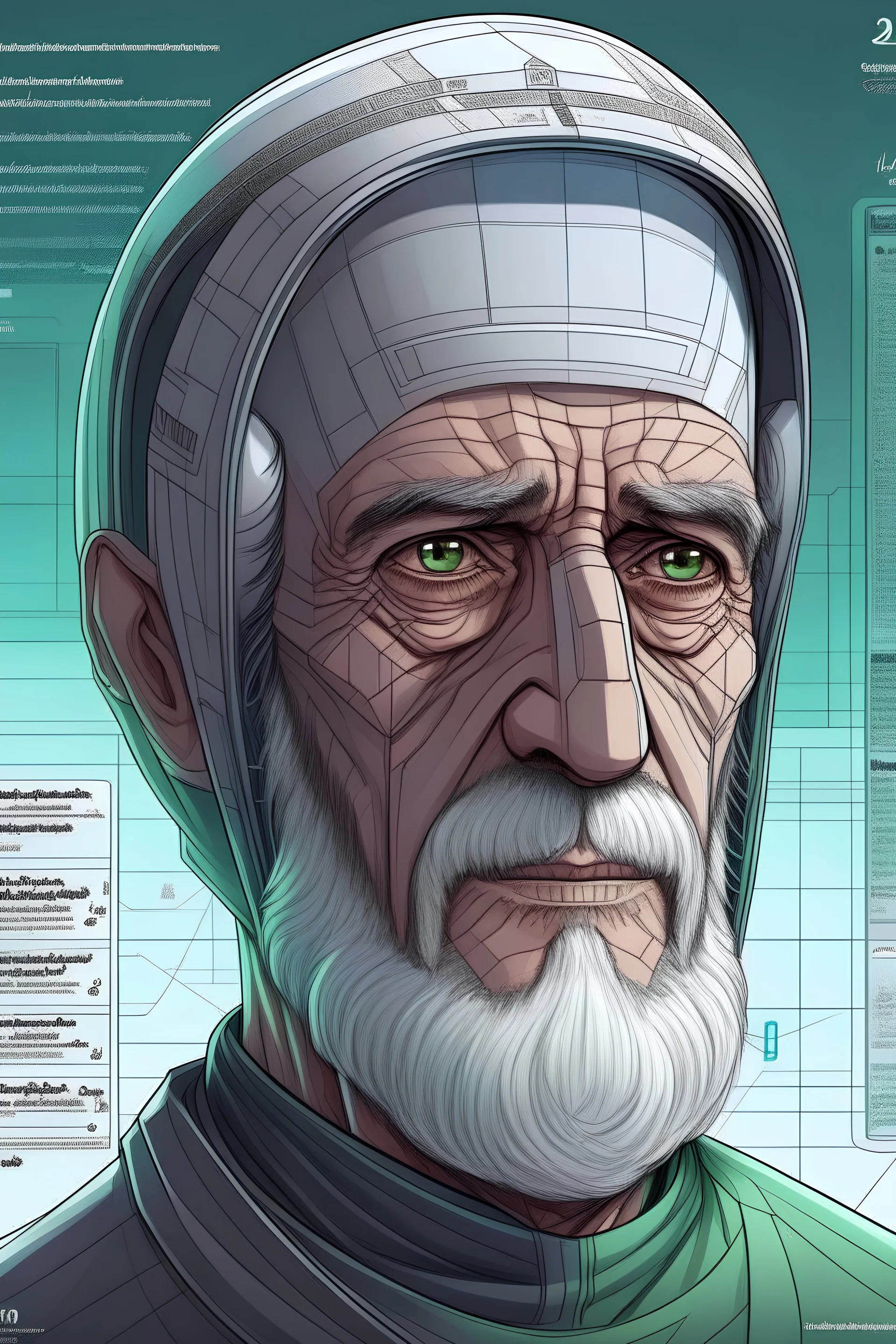 "Draw a picture of an Iranian man in 2..." | Gallery | Stablecog