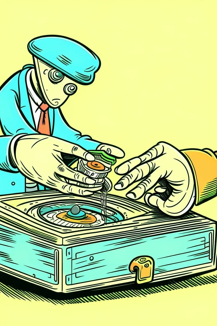 Data recovery cartoon style colorized cartoon no h... | @o917lbtf13vc