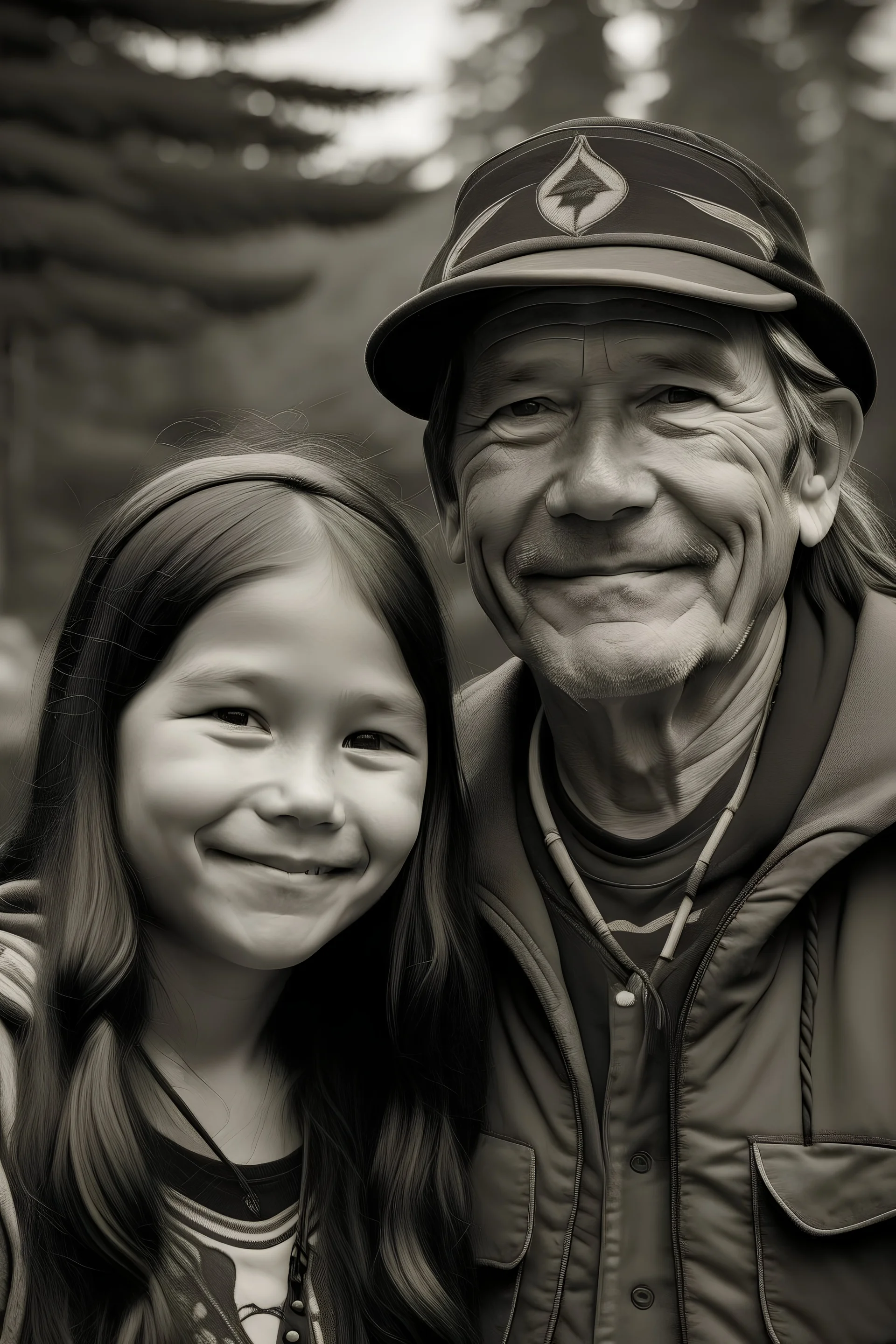 "Salish and her dad" | Gallery | Stablecog