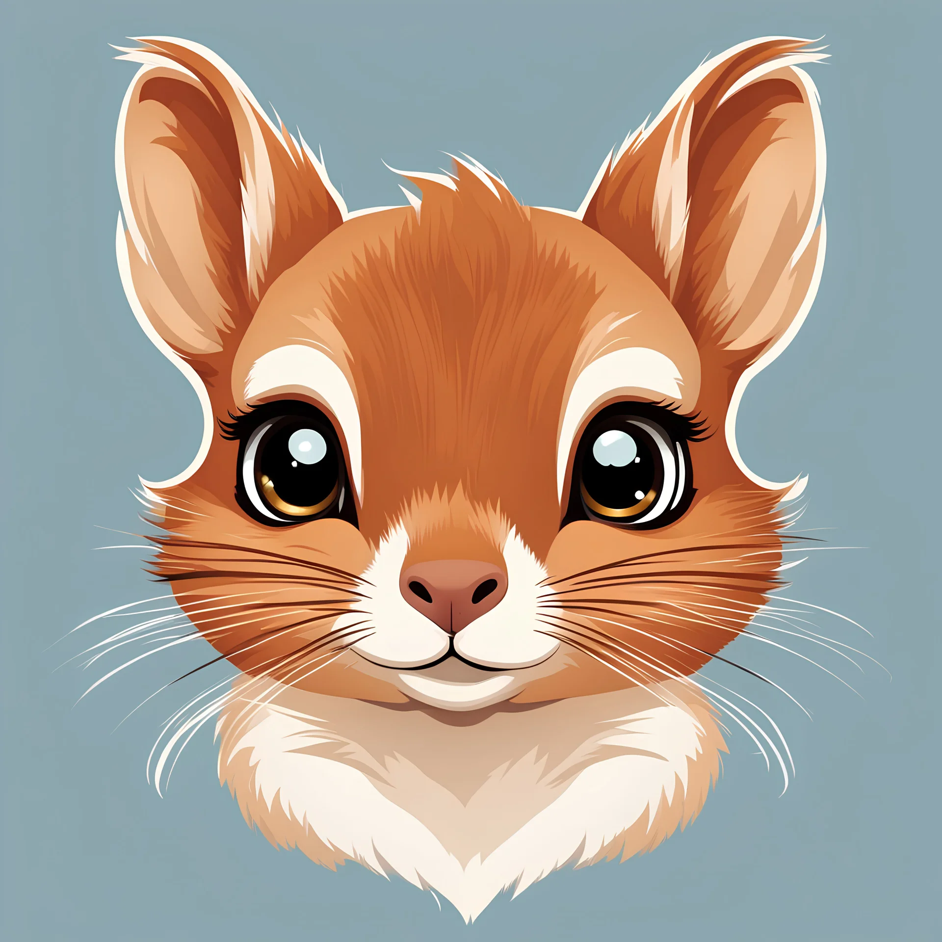 "Cute squirrel face with adorable eyes..." | Gallery | Stablecog